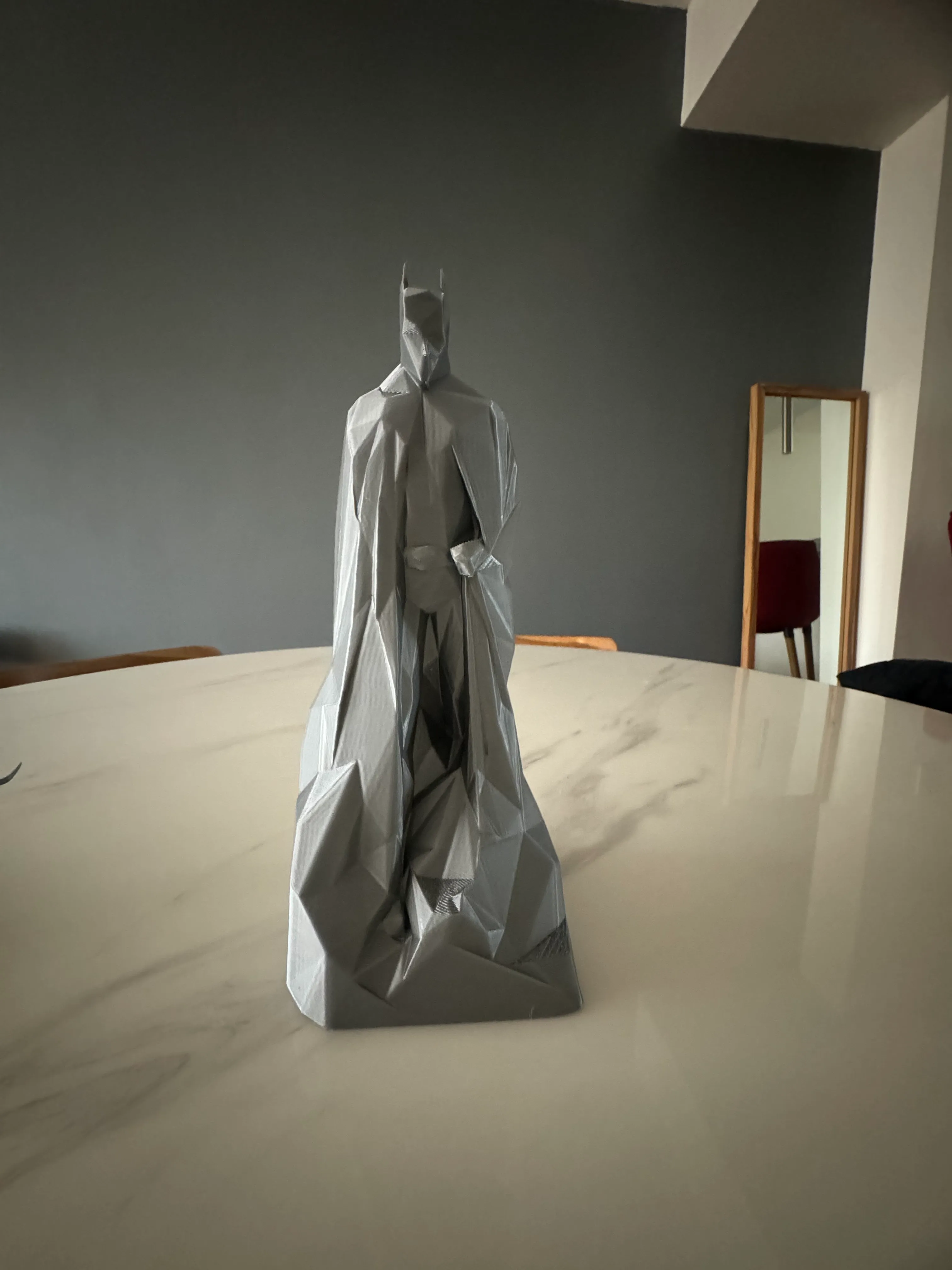 3D Printer Files | 3MF File | The Batman Memorial Statue - Dark Knight Monument - Low Poly ...
