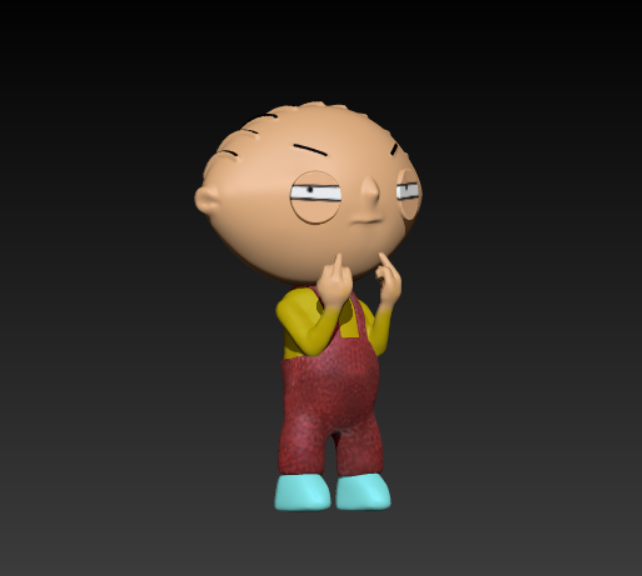 STEWIE GRIFFIN | 3D models download | Creality Cloud