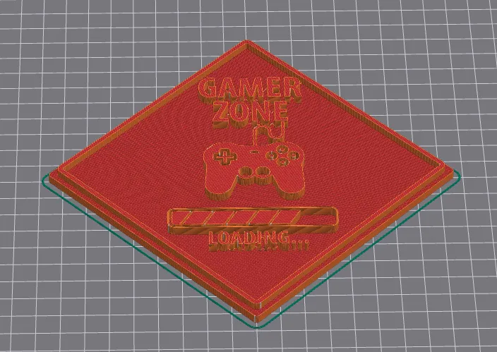 GAMER ZONE SIGNAL | 3D models download | Creality Cloud