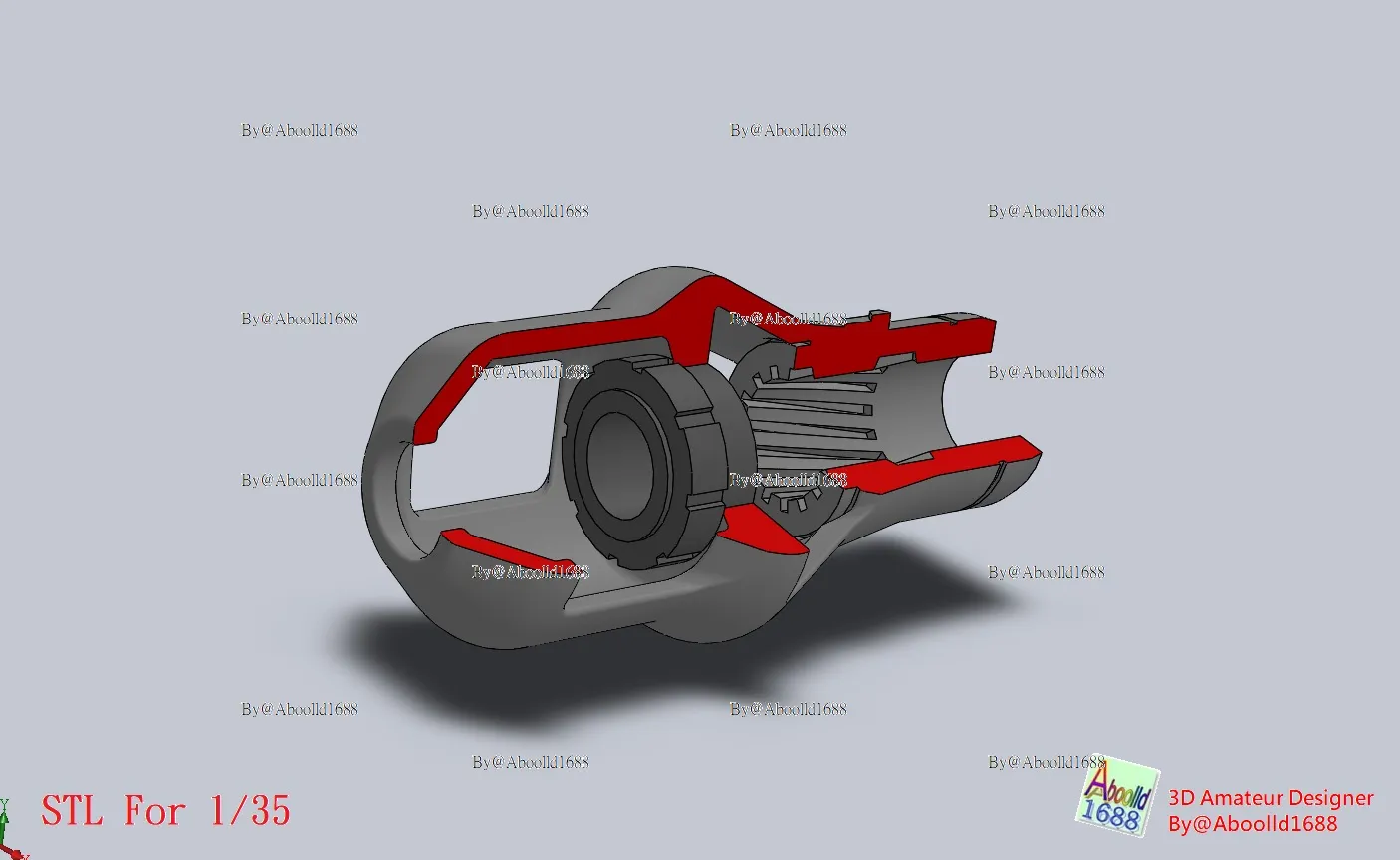 Free Vehicles & Machinery STL Download - Tiger Tank Early Muzzle brake ...