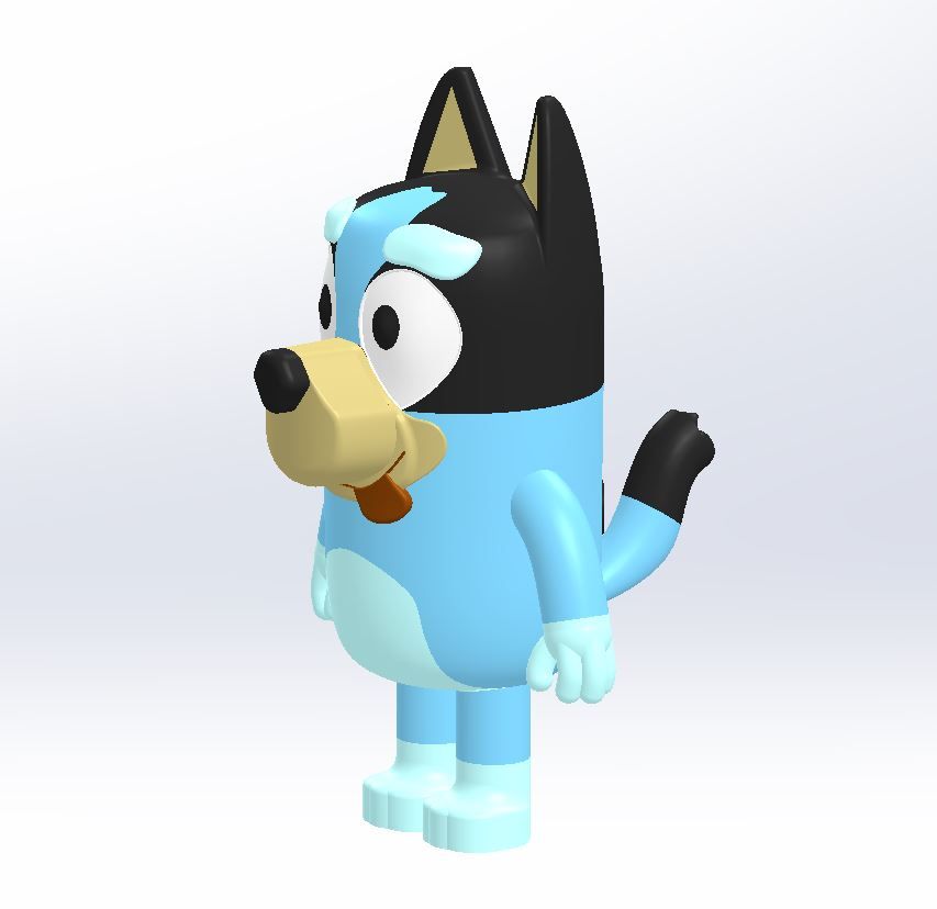 Bluey | 3D models download | Creality Cloud