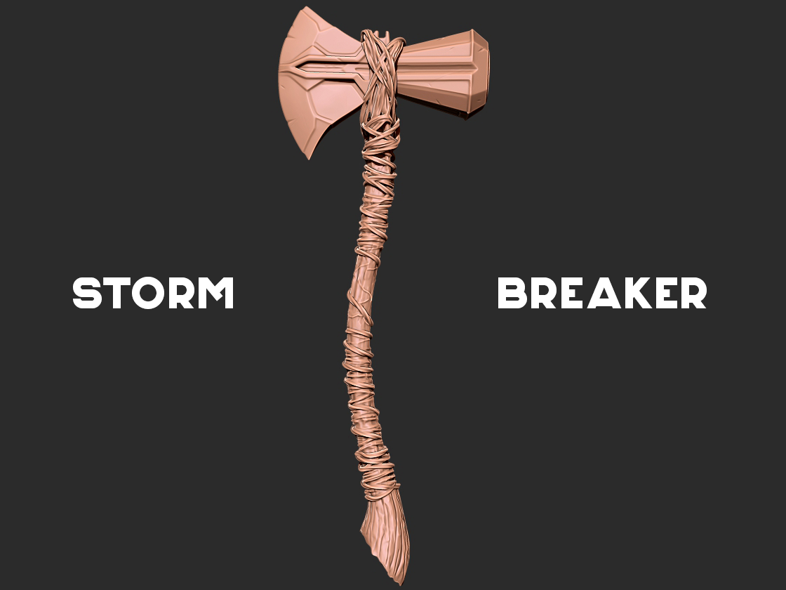 Thor - Stormbreaker 3D print model | 3D models download | Creality Cloud