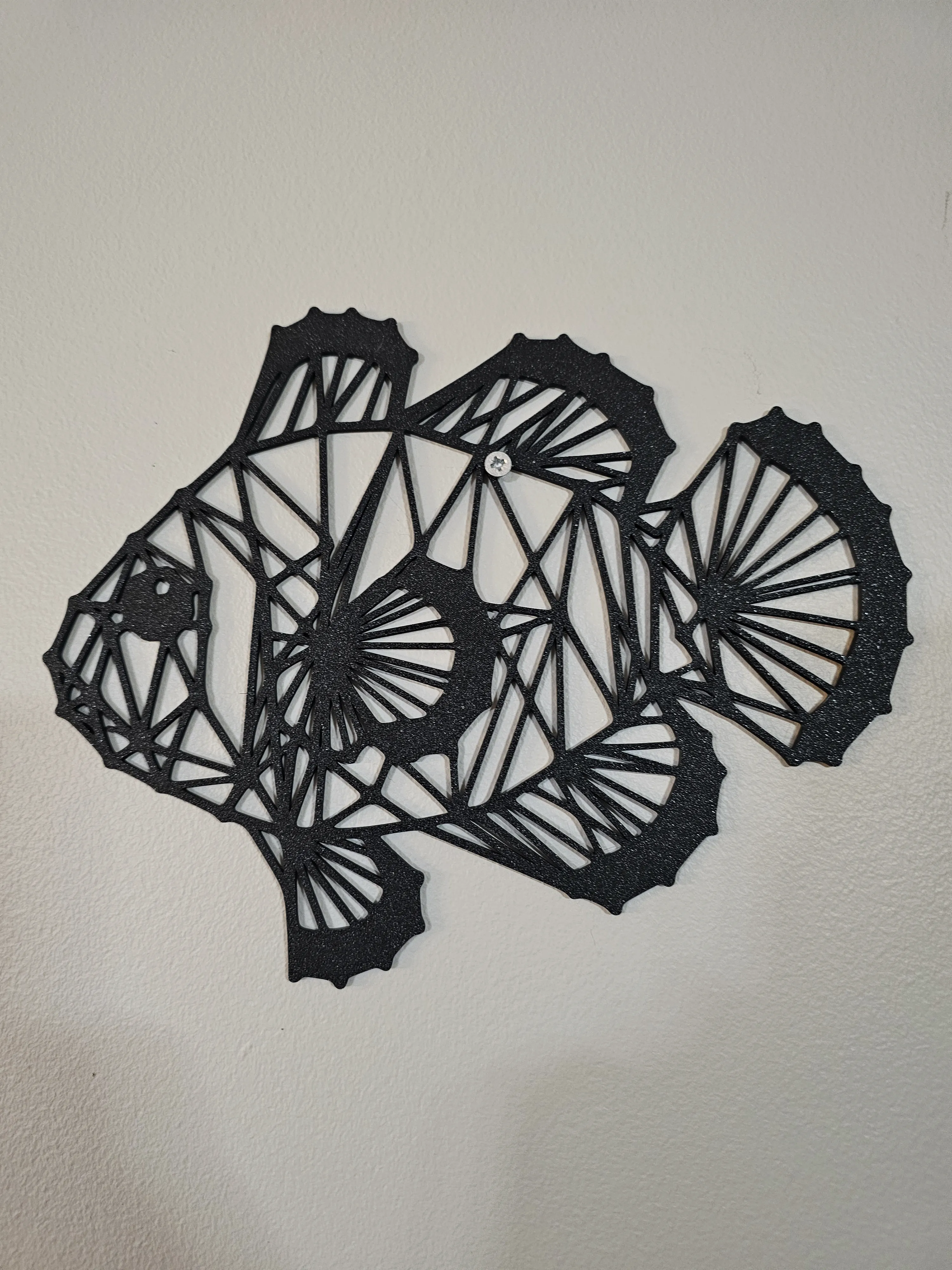3D Printer Files | 3MF File | Clownfish - Geometric Wall Hanger ...