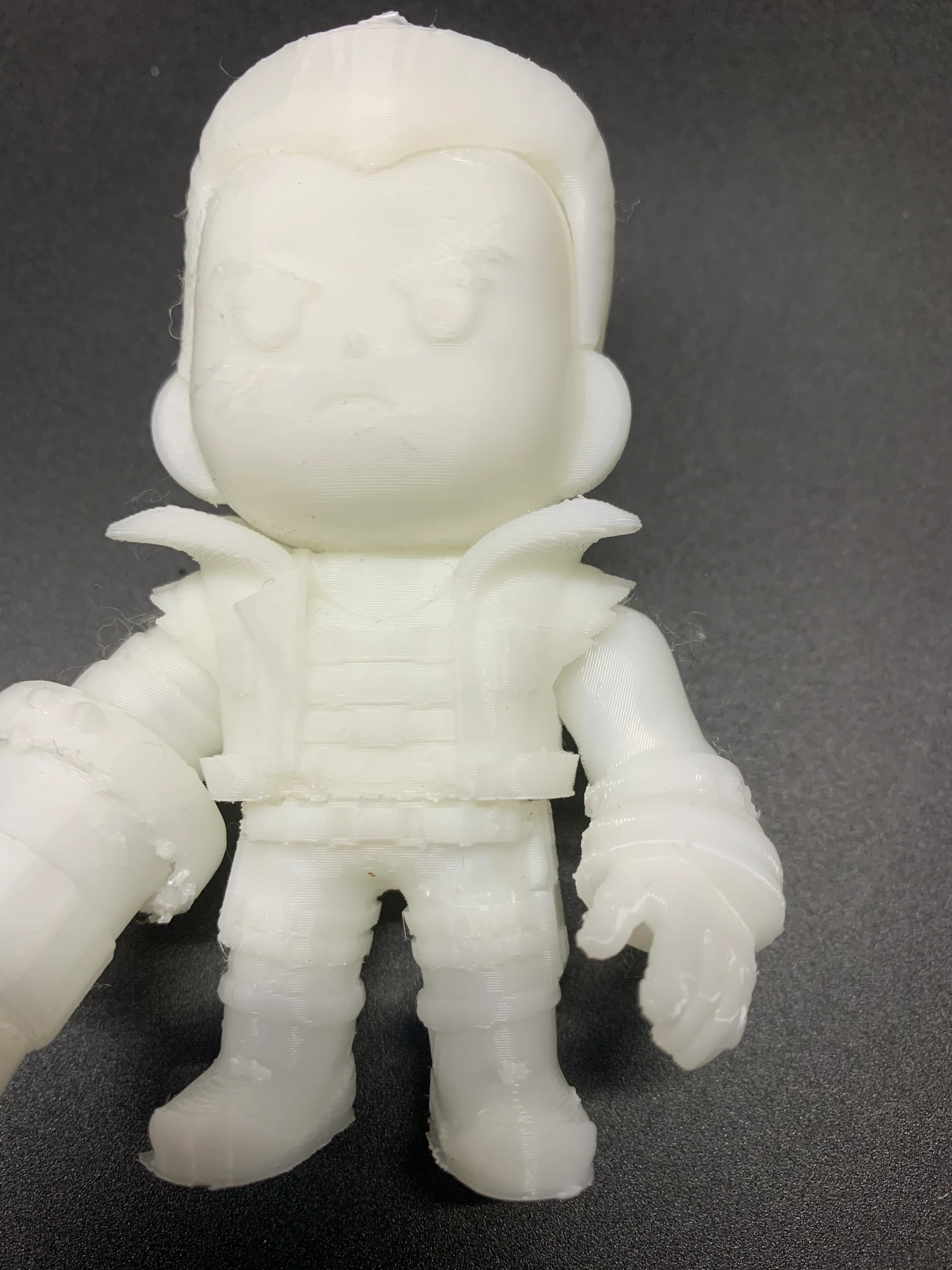 3D Printer Files | 3MF File | FFVII CHIBI : BARRET WALLACE | Creality Cloud