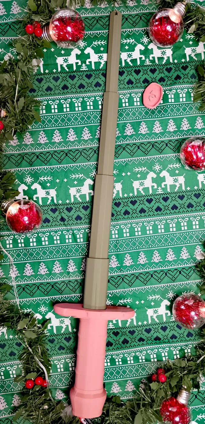 Santa's Sword - Collapsible | 3D models download | Creality Cloud