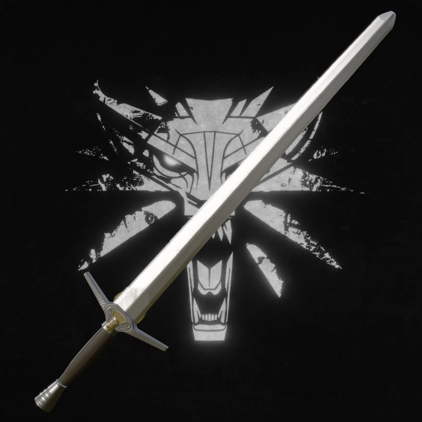 The Witcher Sword Replica Multi-Parts | 3D models download | Creality Cloud