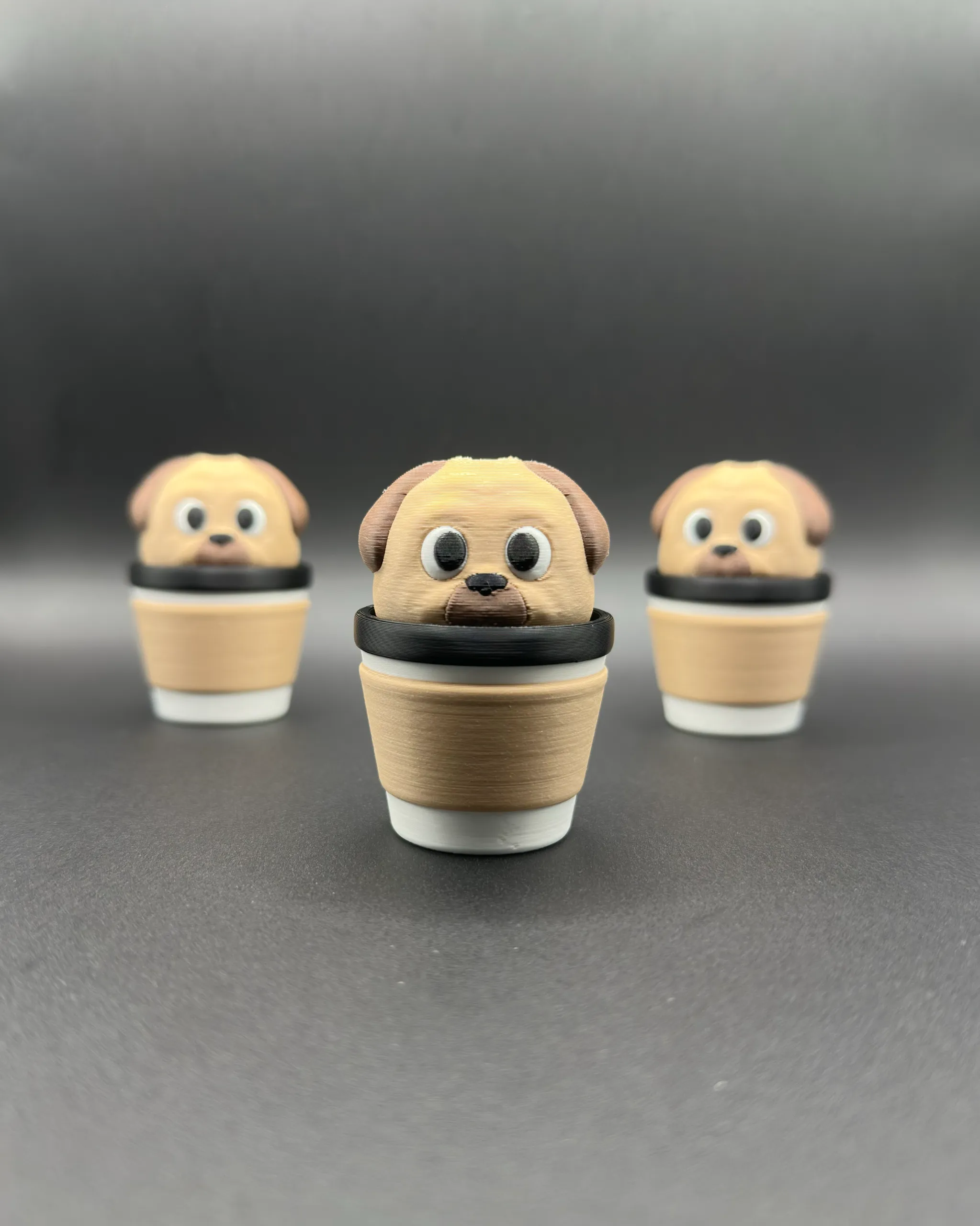 3D Printer Files | 3MF File | Takeaway Dog Fidget Clicker | Creality Cloud