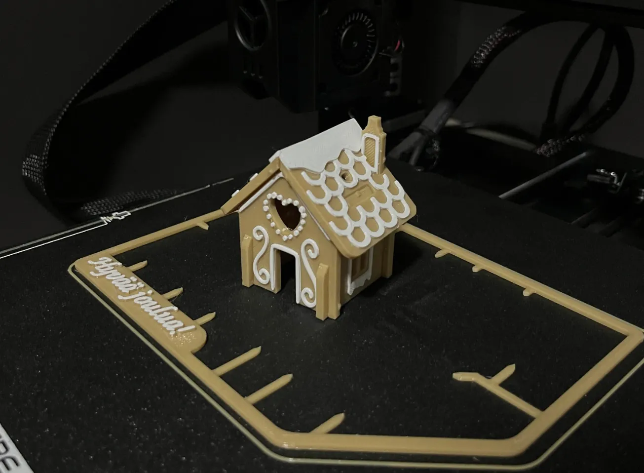 3D Printer Files | 3MF File | NEW! GINGERBREAD HOUSE BUILD KIT CARD ...