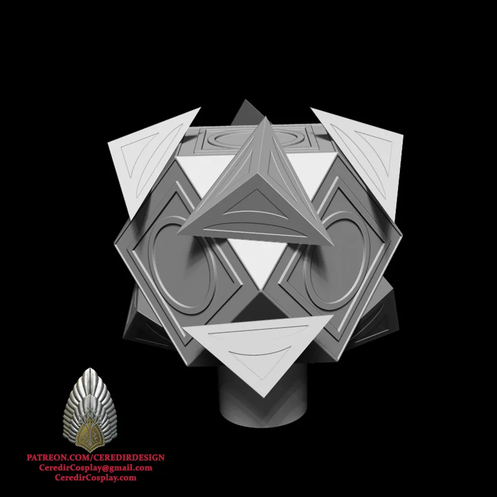 Cosplay STL Download - Star Wars Jedi Holocron 3D DIGITAL DOWNLOADby ...