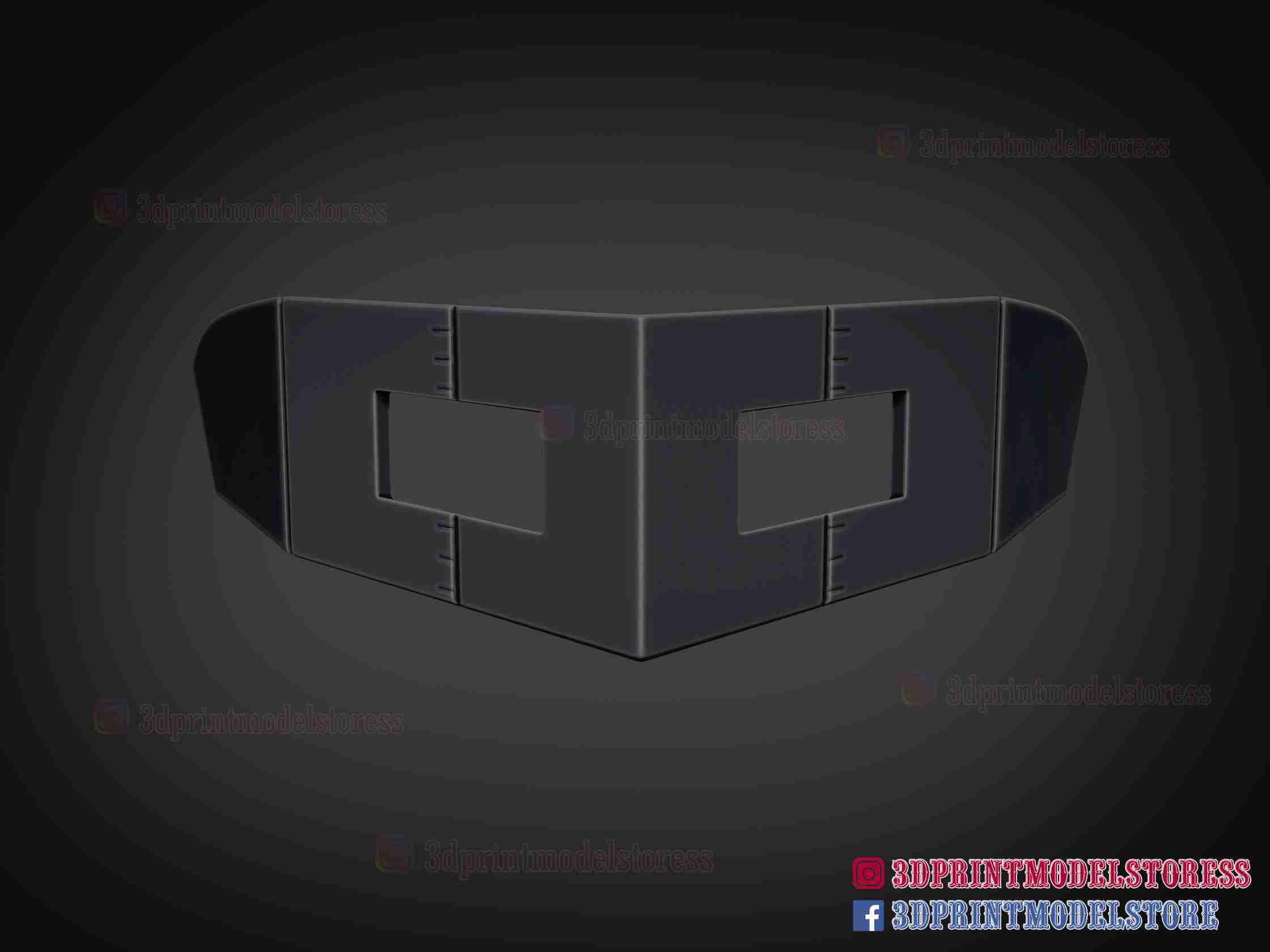 Persona 5 P5 Makoto Niijima Queen Mask - Anime Cosplay Mask | 3D models ...