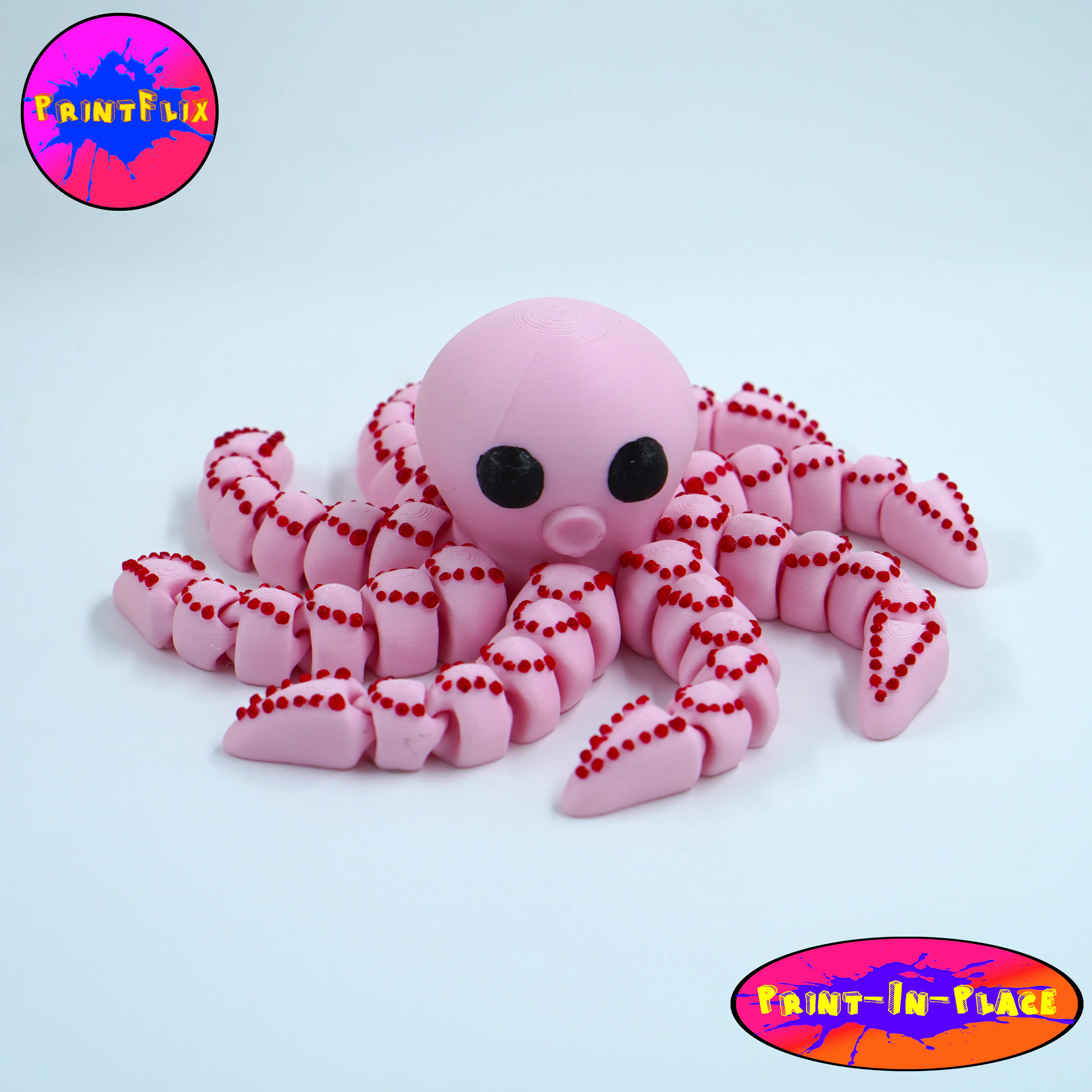 Other STL Download - Cute Flexi Octopusby PRINTFLIX