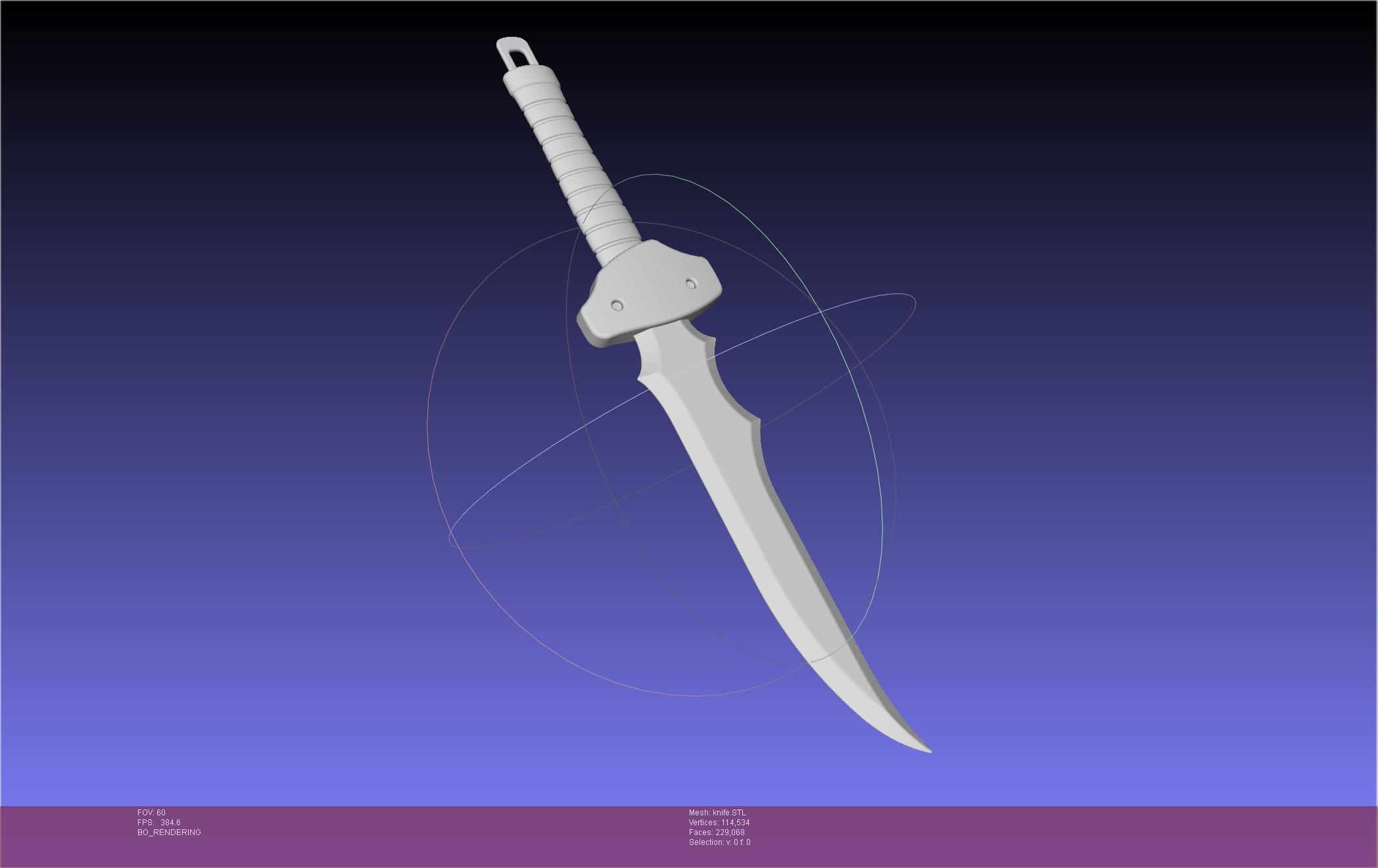 Solo Leveling Knife Intact And Broken Assembly | 3D models download | Creality Cloud