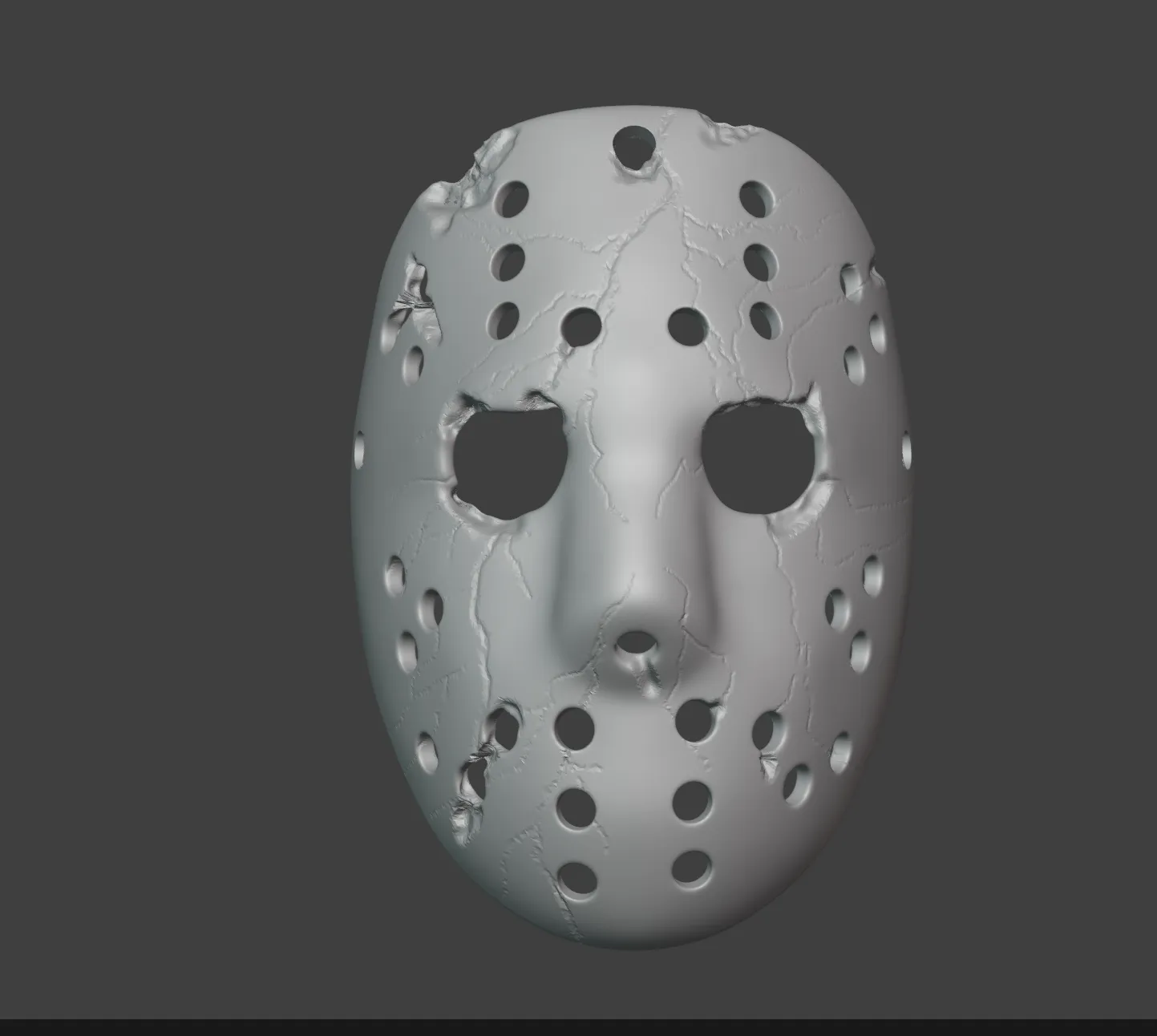 Jason battle mask | 3D models download | Creality Cloud