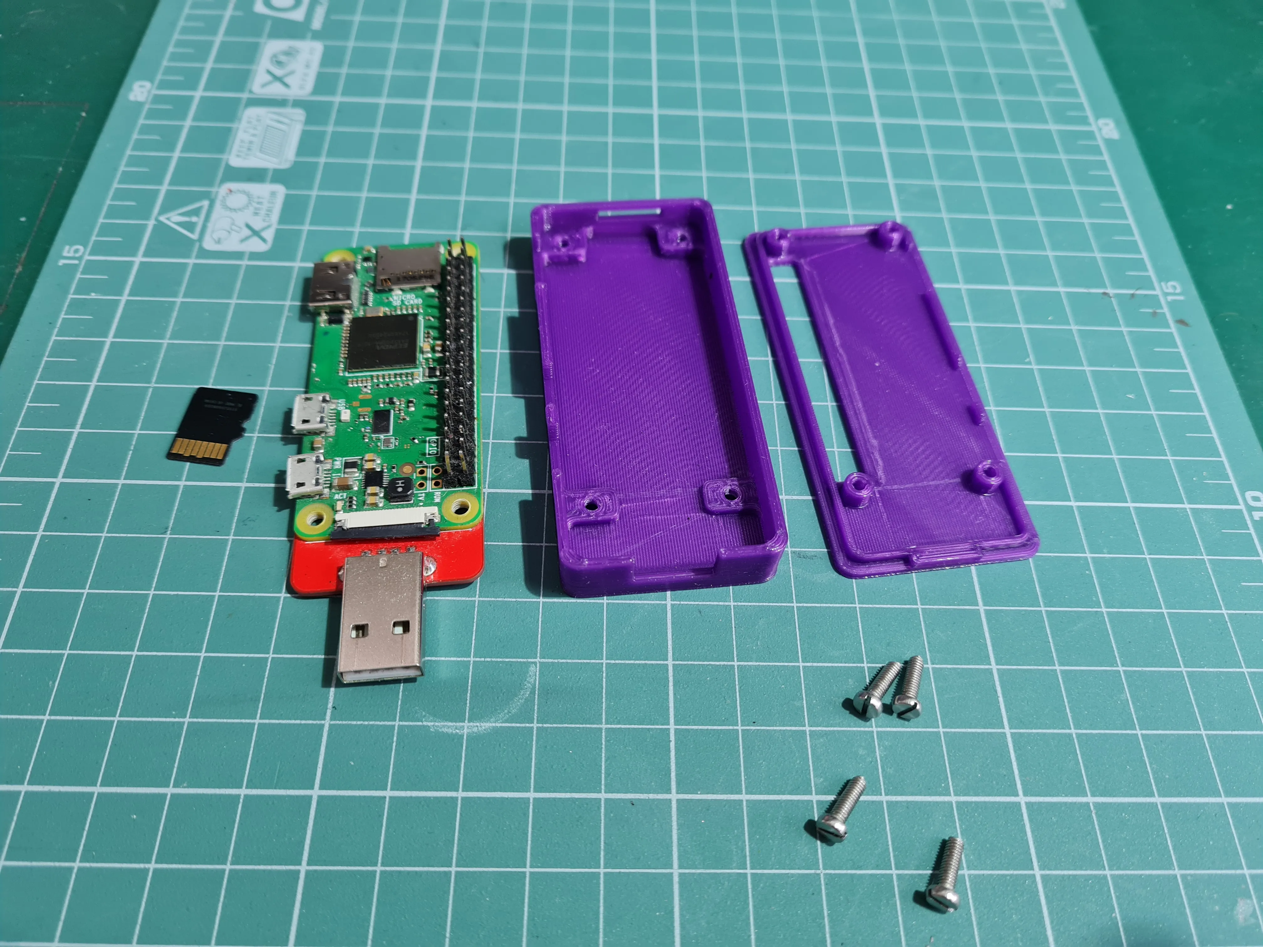 3D Printer Files | 3MF File | Case for Raspberry Pi Zero USB Stem ...