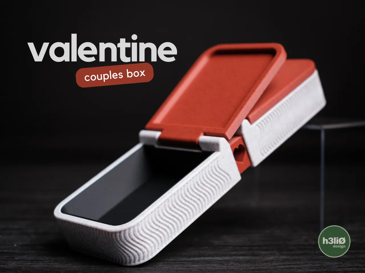 Fashion STL Descarga - valentine · couples box - h3li0