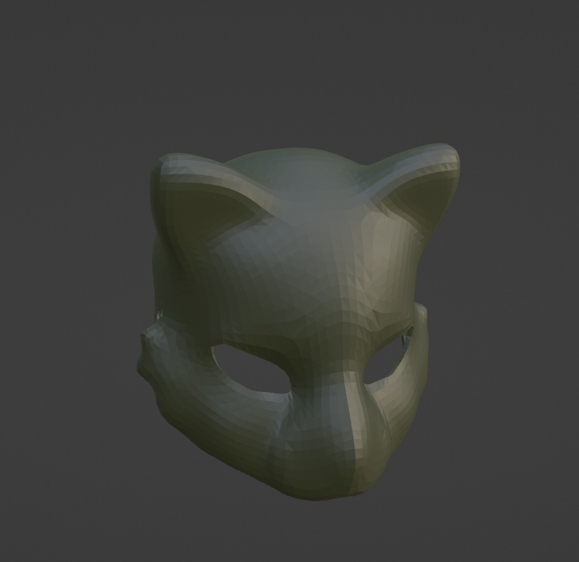 Wearable cat mask | 3D models download | Creality Cloud