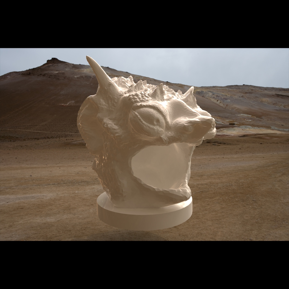 ugly dragon or trash can | 3D models download | Creality Cloud