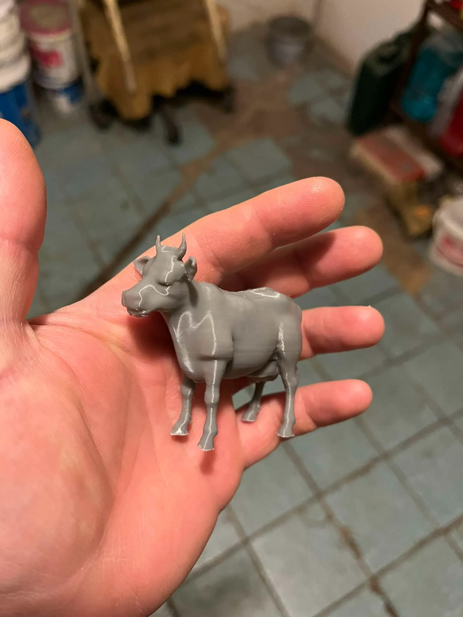 Domestic cow | 3D models download | Creality Cloud