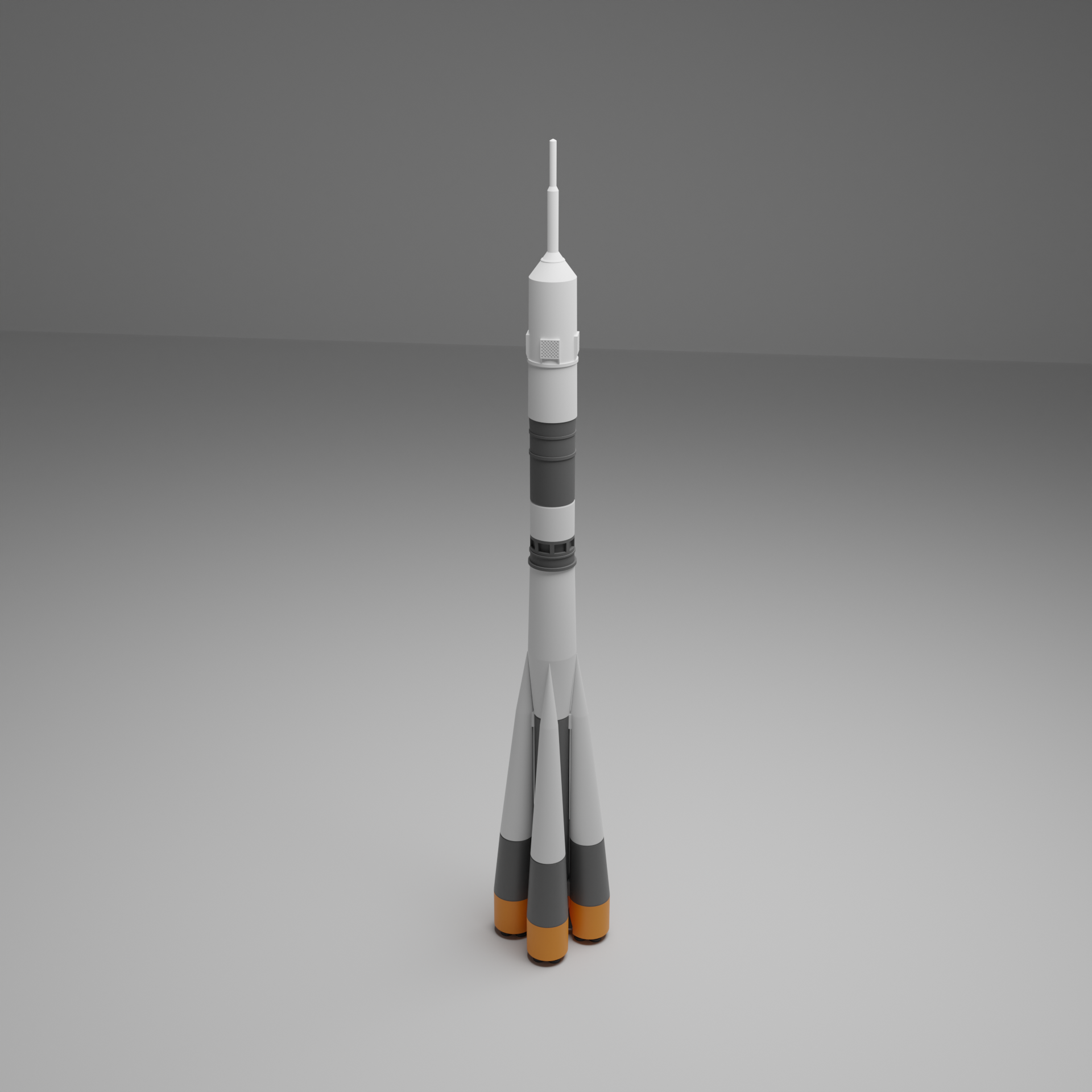 SOYUZ ROCKET KIT CARD | 3D models download | Creality Cloud