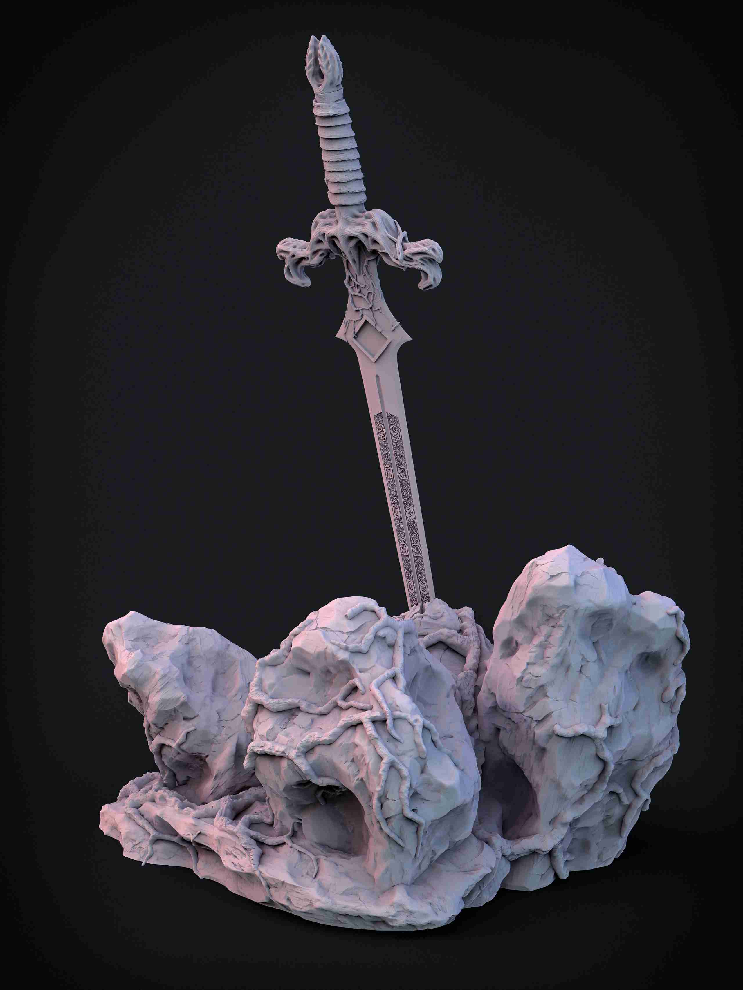 SWORD IN STONE | 3D models download | Creality Cloud
