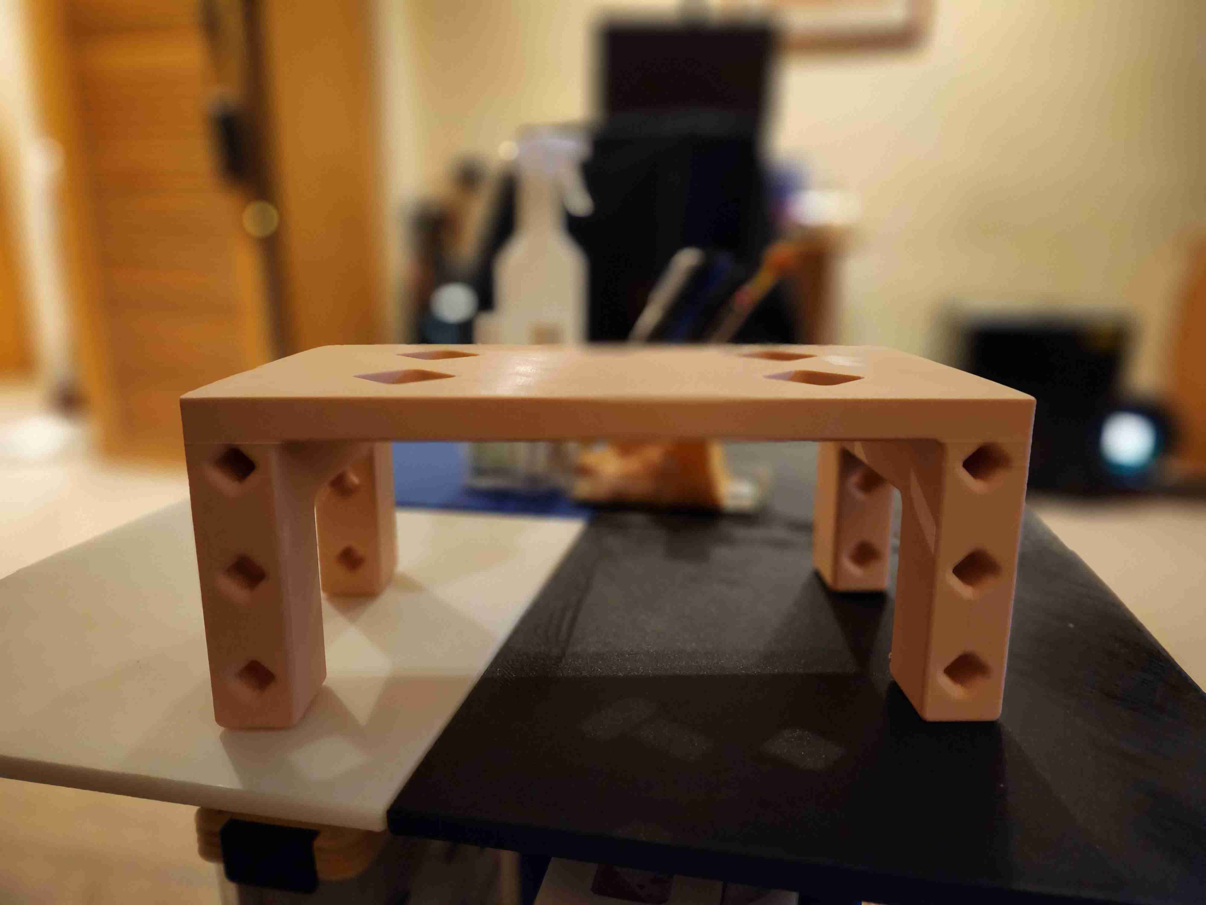 MONITOR STAND WITH LED LIGHT SLOT | 3D models download | Creality Cloud