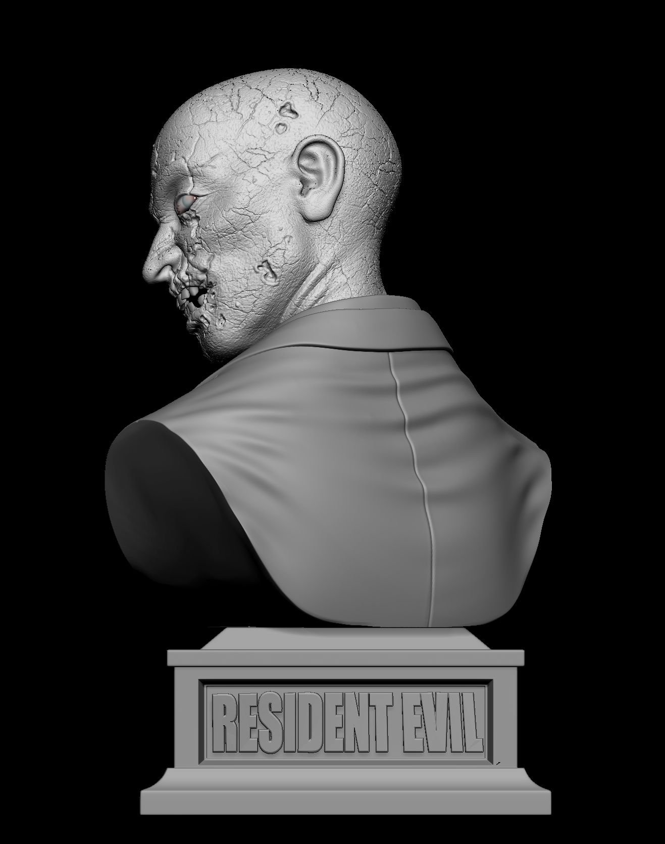 RESIDENT EVIL - FIRST ZOMBIE | 3D models download | Creality Cloud