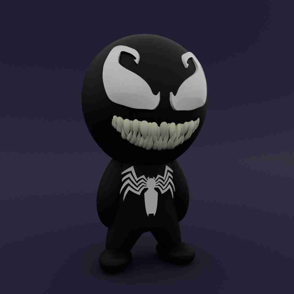 CUTE LITTLE VENOM | 3D models download | Creality Cloud