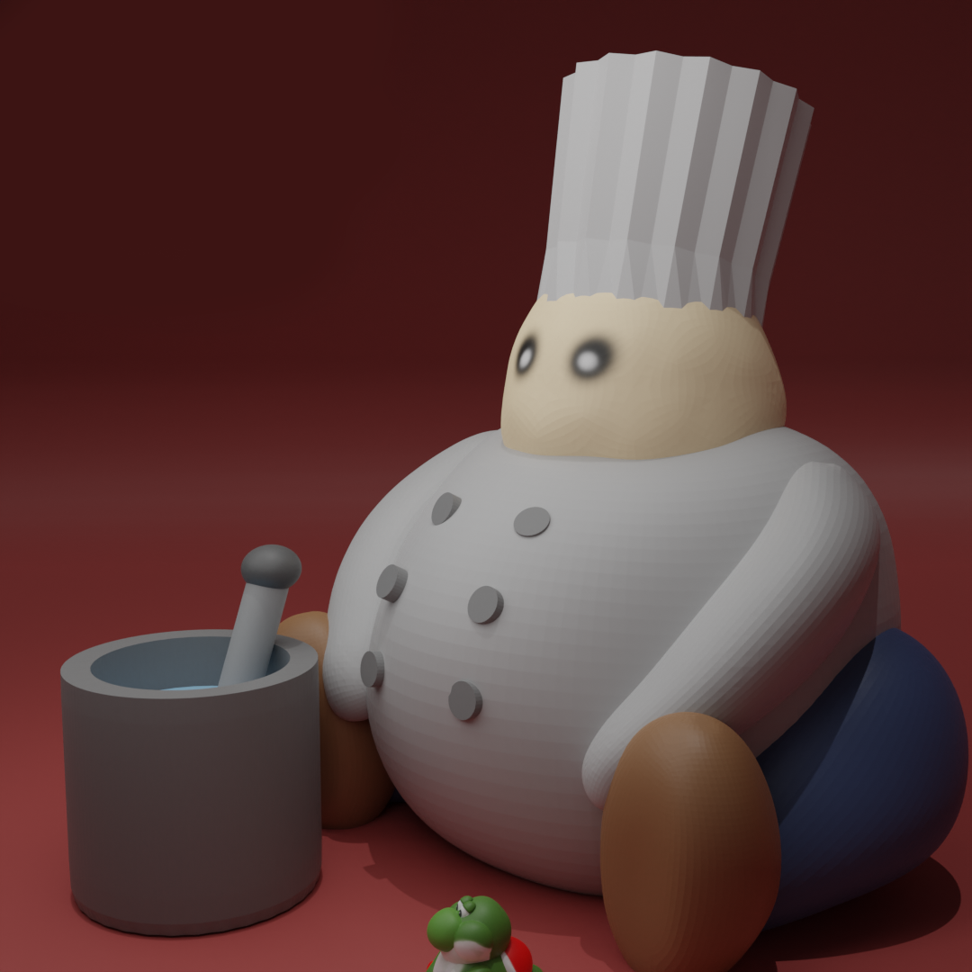 Chef Chonk - MEME - CREALITY CLOUD EXCLUSIVE | 3D models download ...