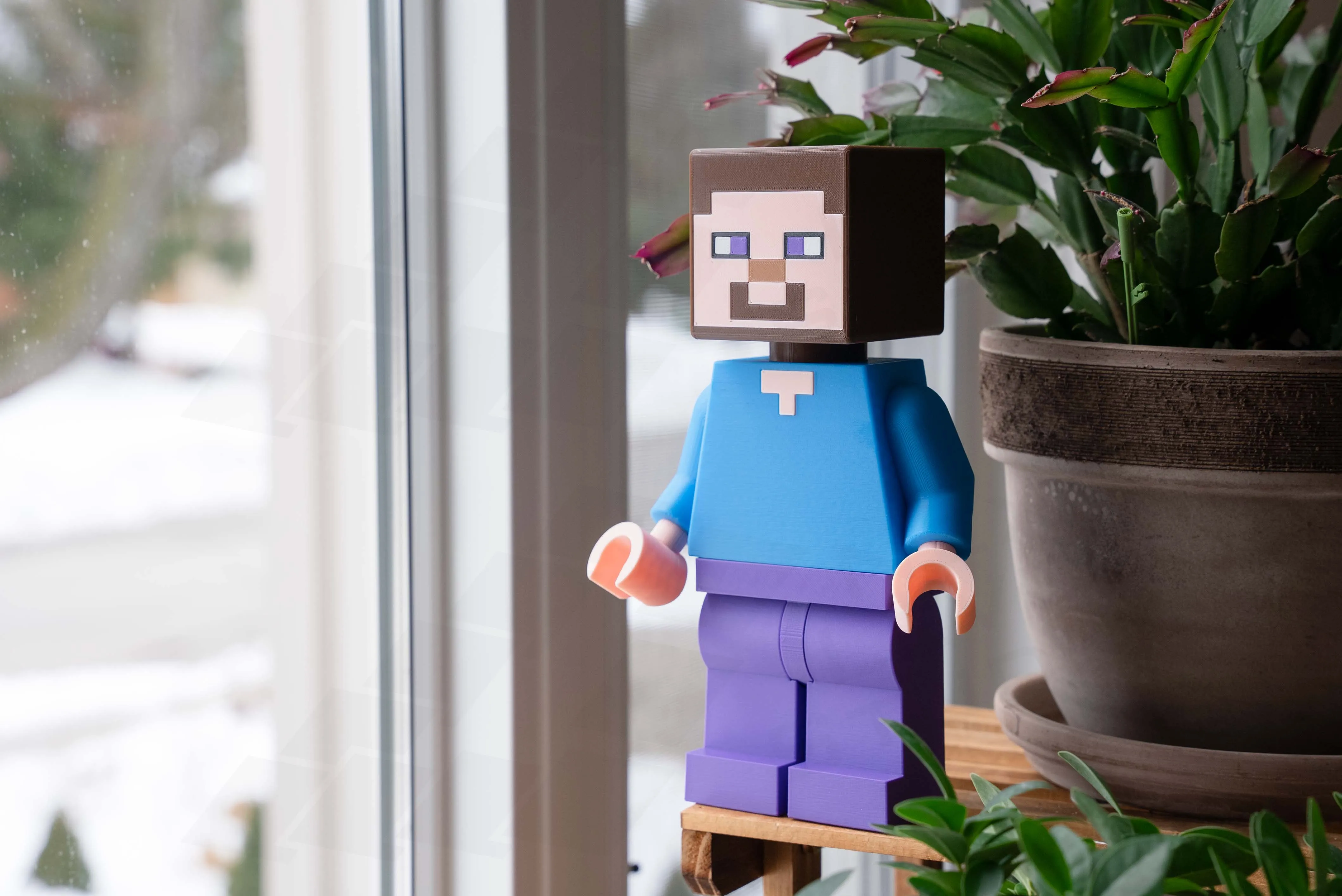 Free Other STL Download - ⛏️ Minecraft Steve Giant Minifigure (16 ...