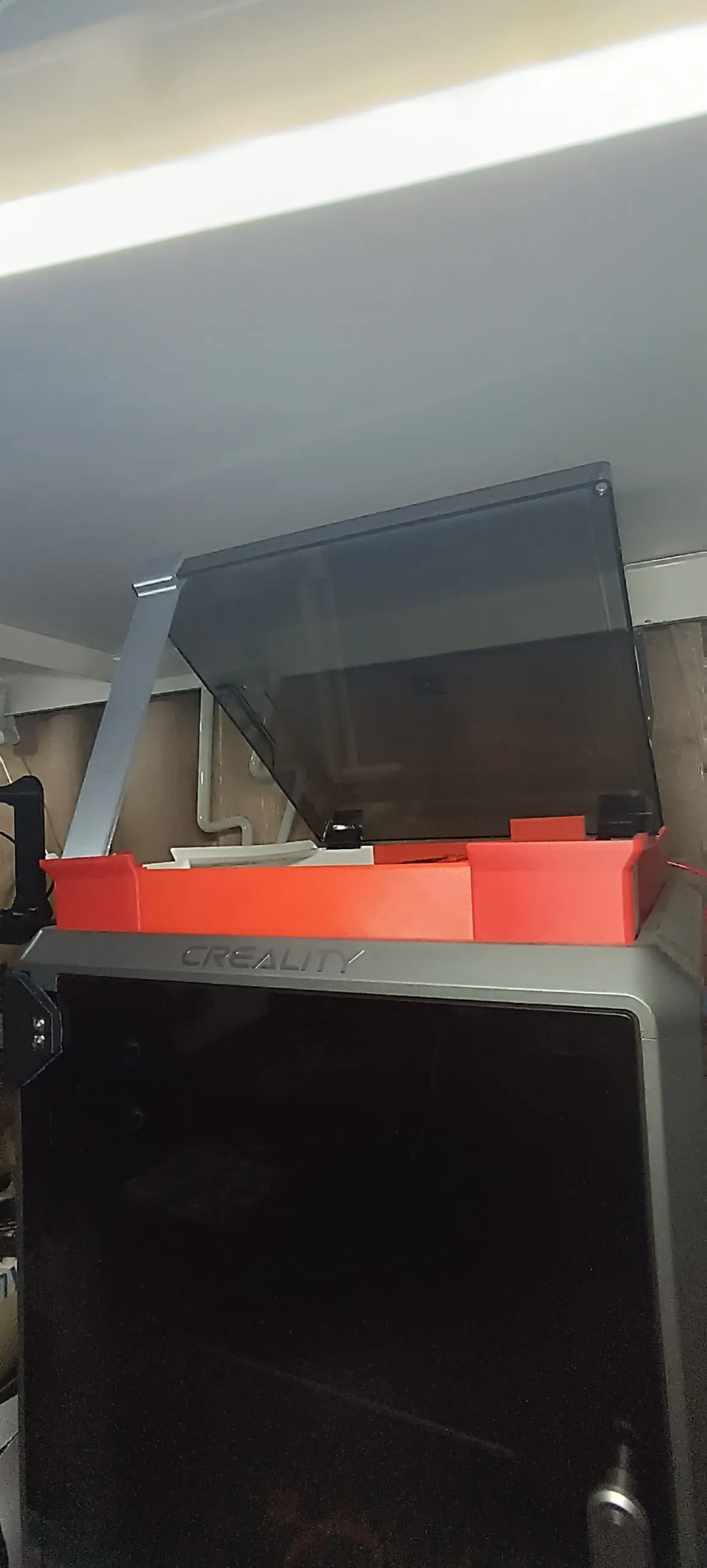 Free 3D Printer Parts STL Download - Simple K1 Lid Holderby _Mynameisnaiem_