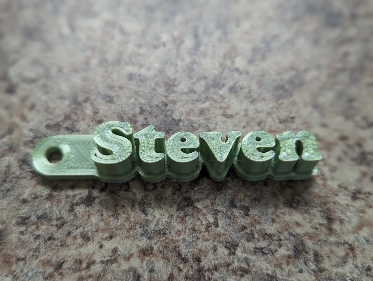 Others STL Download - Steven Keychainby Trash Can Guy