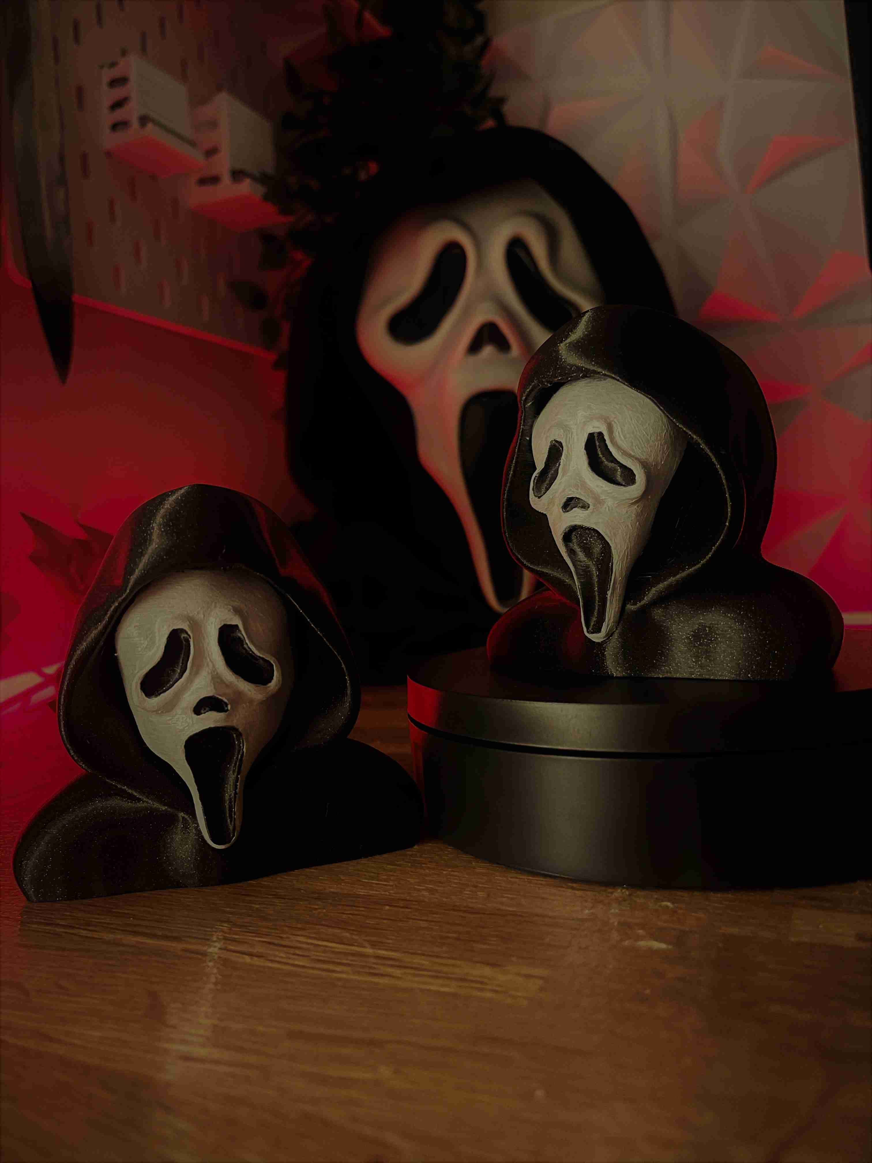 buste scream / bust ghostface | 3D models download | Creality Cloud