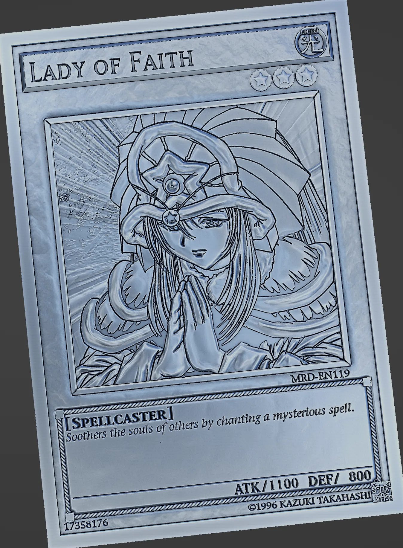 Other STL Download - Lady of Faith - yu-gi-oh!by Wsonuchiha3D