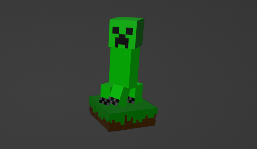 Minecraft Creeper Miniature | 3D models download | Creality Cloud