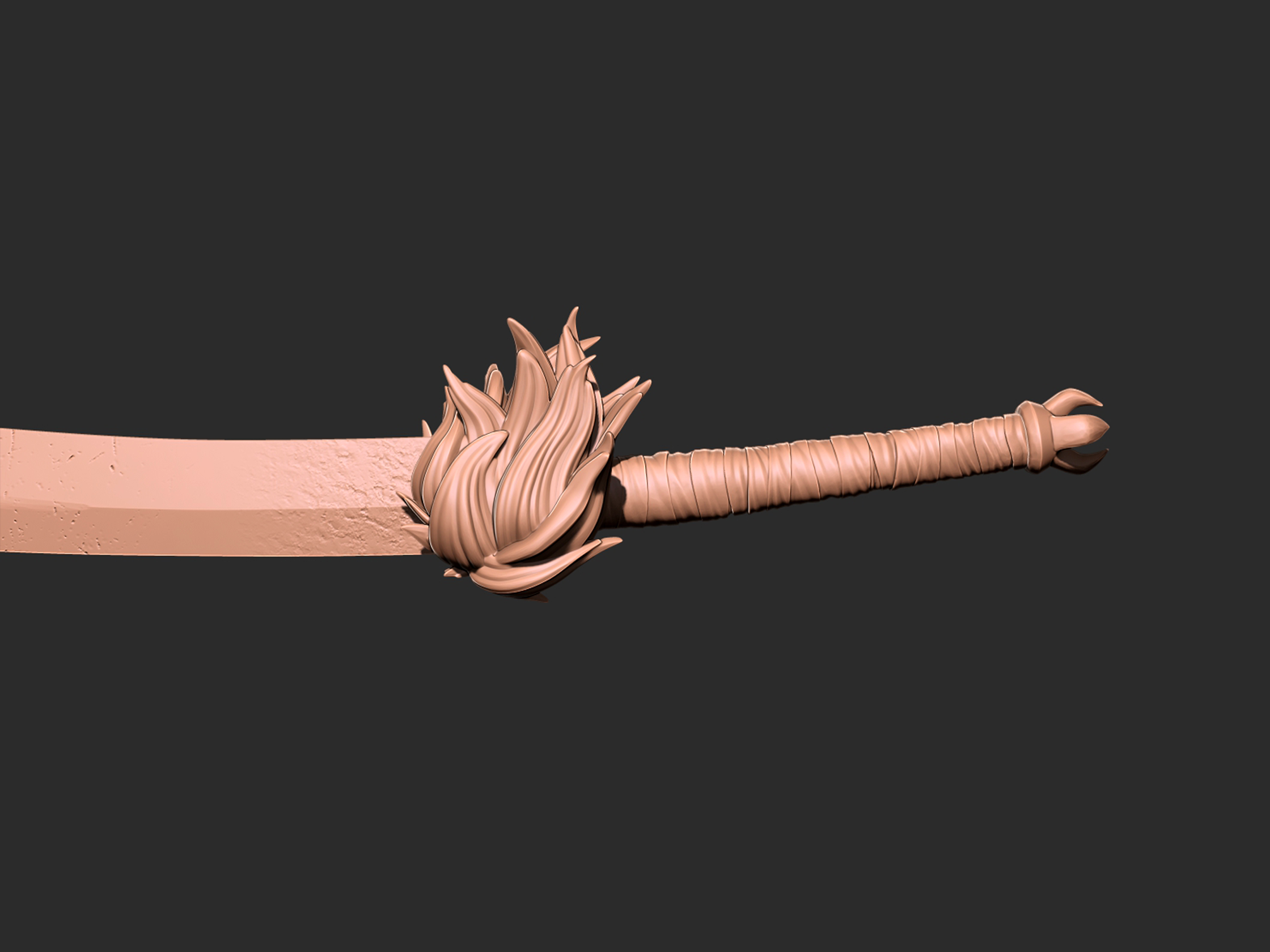 Split Soul Katana - Toji Fushiguro Jujutsu Kaisen | 3D models download ...