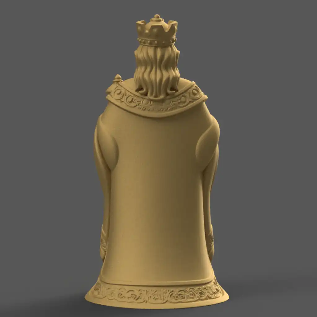 Sculptures & Artworks STL Download - Caspar the Magi STL File Wise King ...