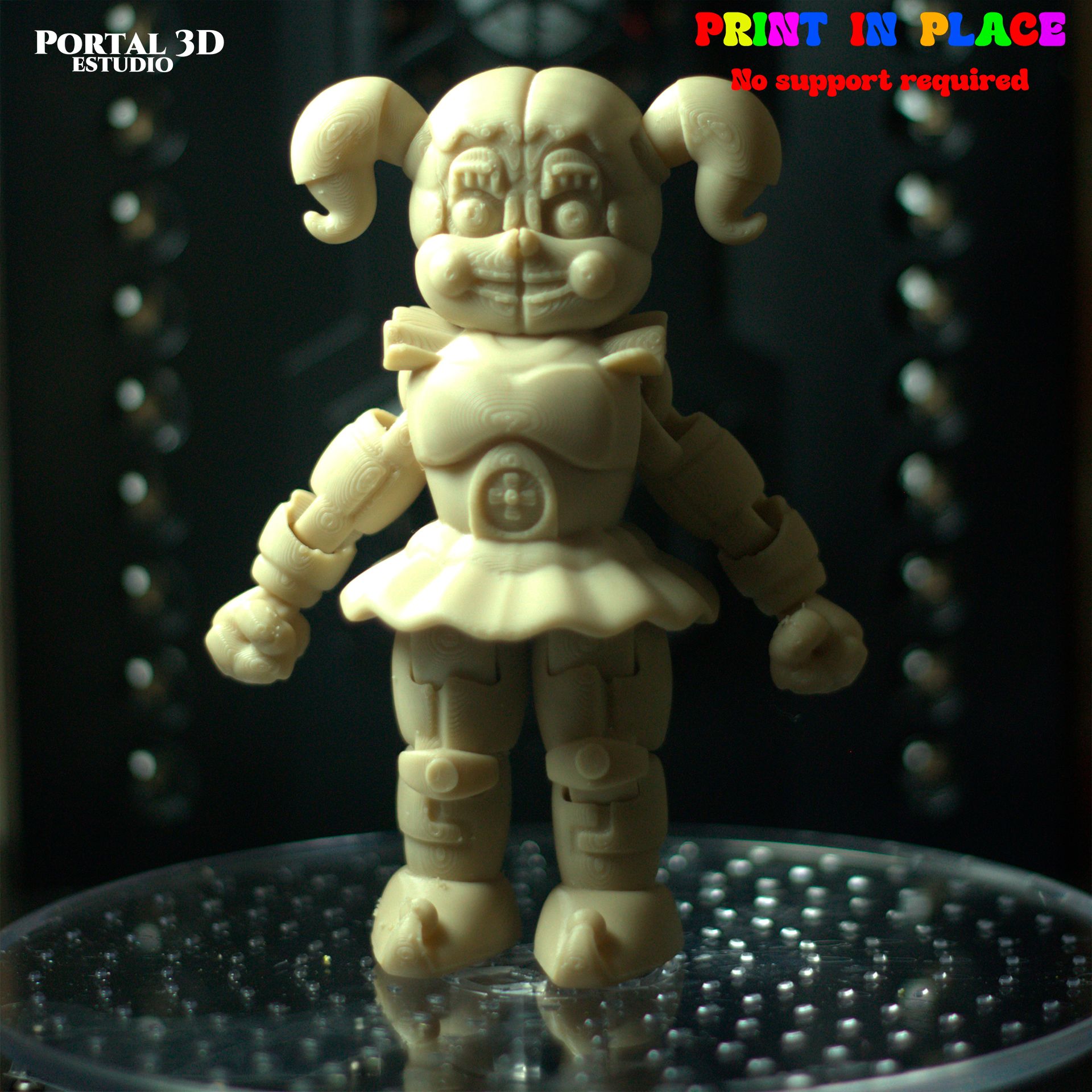 CIRCUS BABY/ / PRINT-IN-PLACE WITHOUT SUPPORT | 3D models download ...