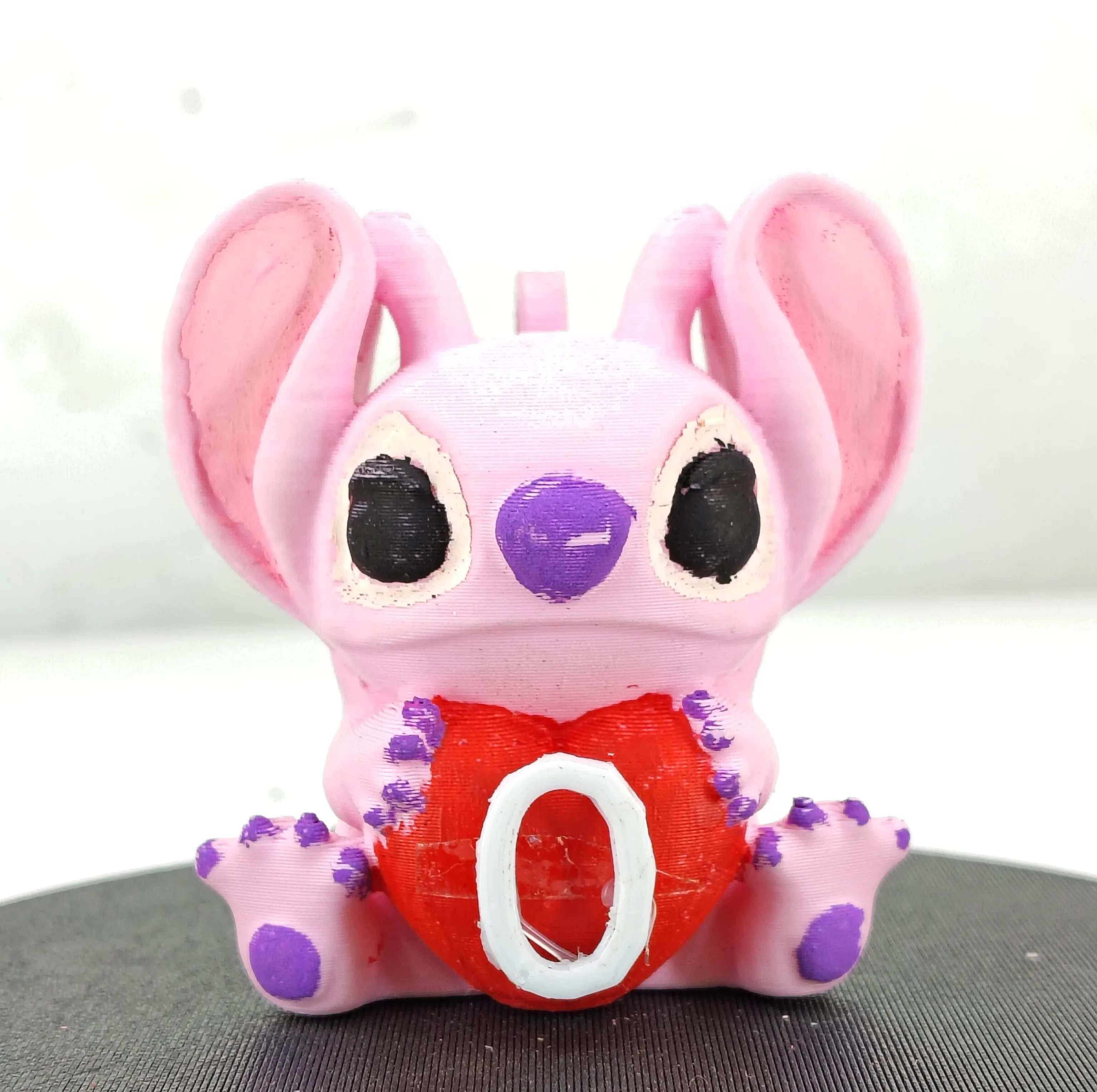 3D Printer Files | 3MF File | Angel Disney valentine keychain O letter ...