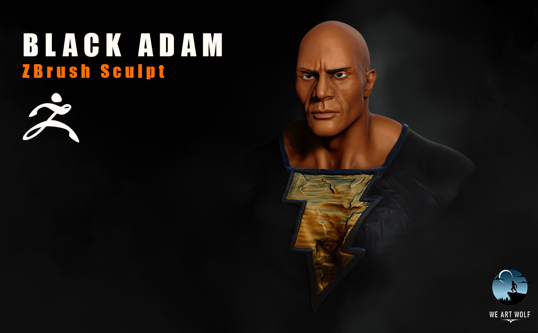 Black Adam Bust | 3D models download | Creality Cloud