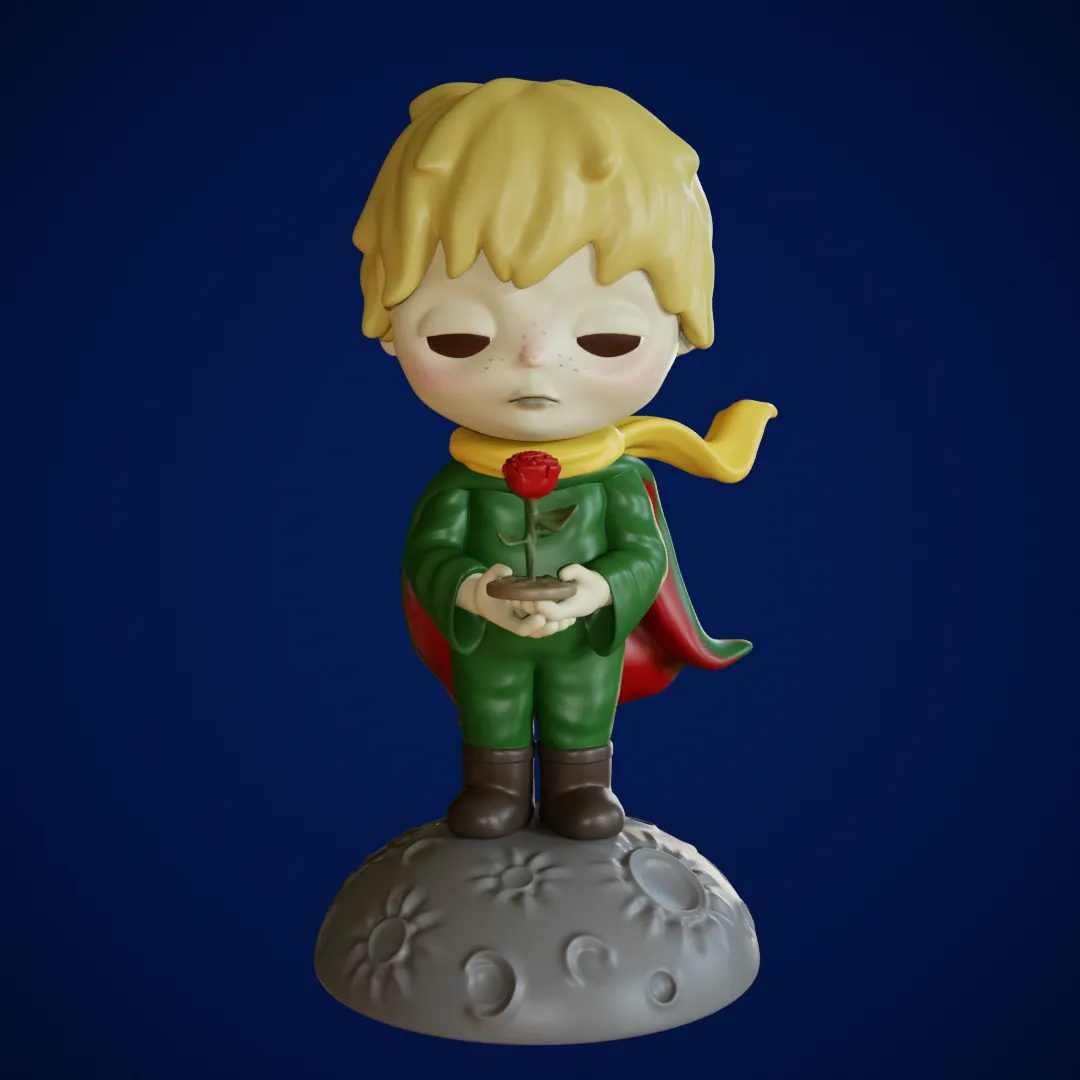 Sculptures & Artworks STL Download - Hirono El principito - The little ...