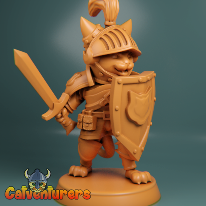 FANTASY CATS RPG PARTY - THE FELLOWSHIP OF THE MEOW | 3D models ...