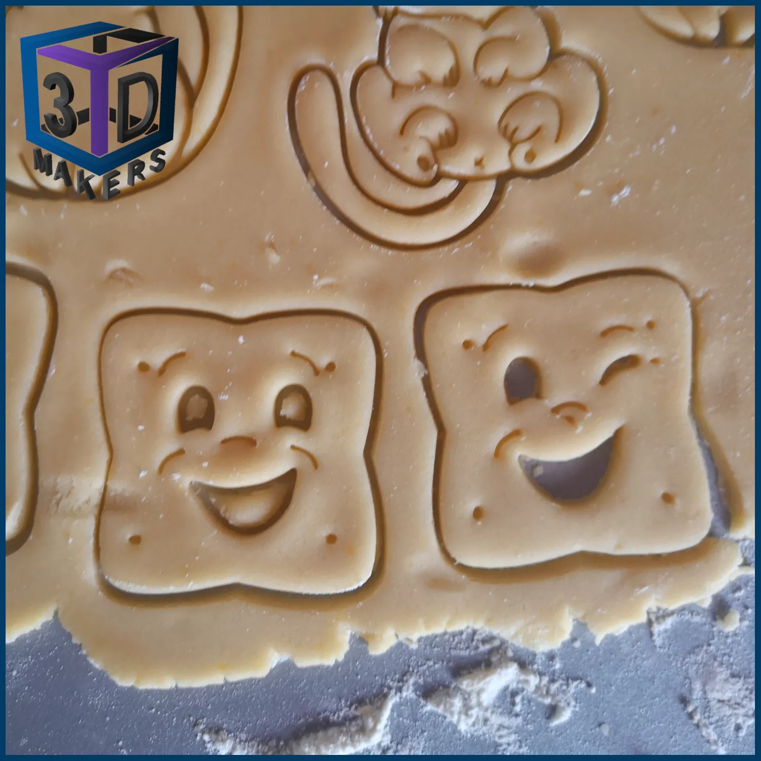 Board Games & Card Games STL Download - BN cookie cutterby GT 3D Makers