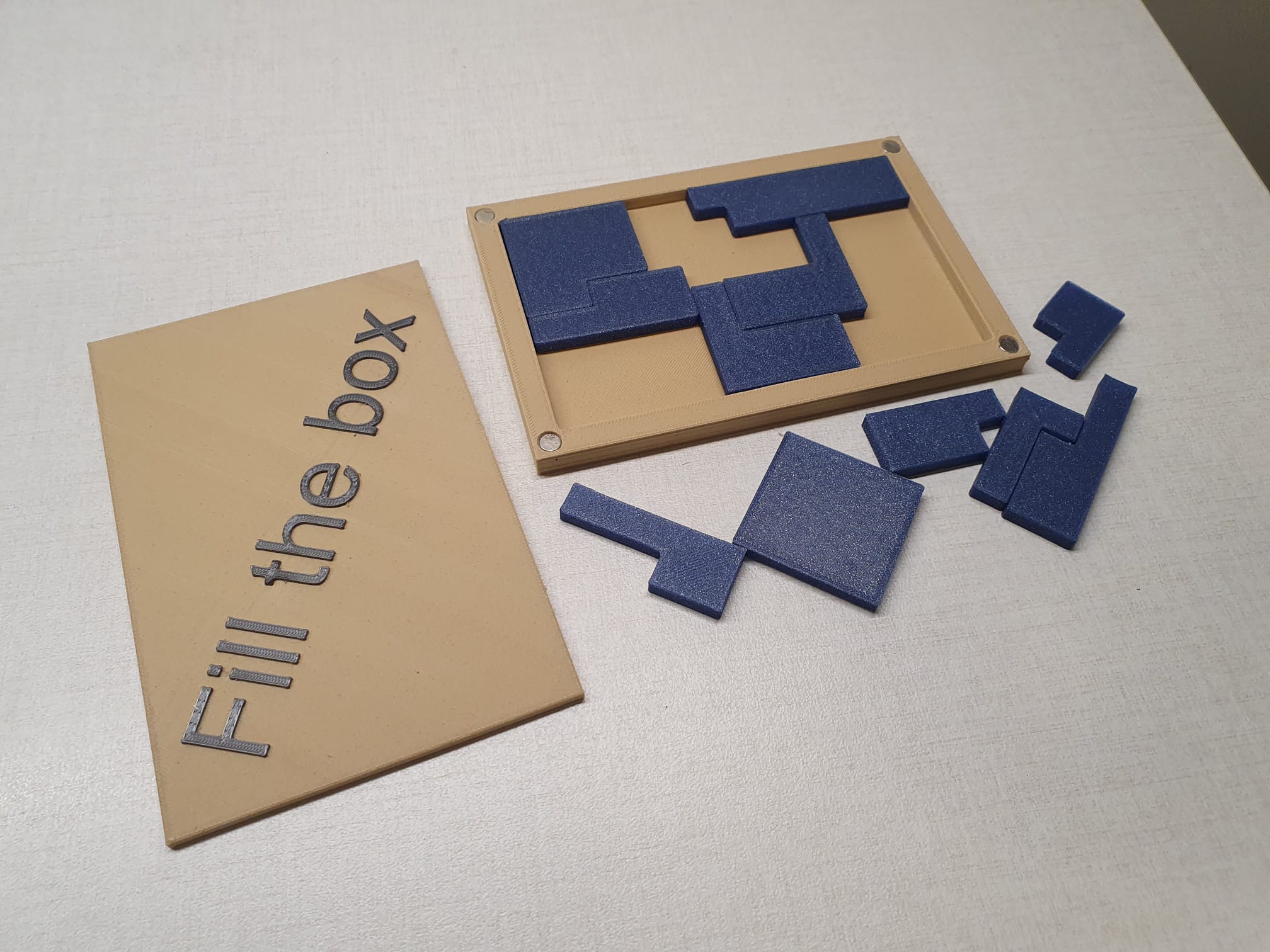 Fill the box puzzle | 3D models download | Creality Cloud