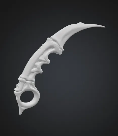 3D Printer Files | 3MF File | Bone Dagger | Creality Cloud
