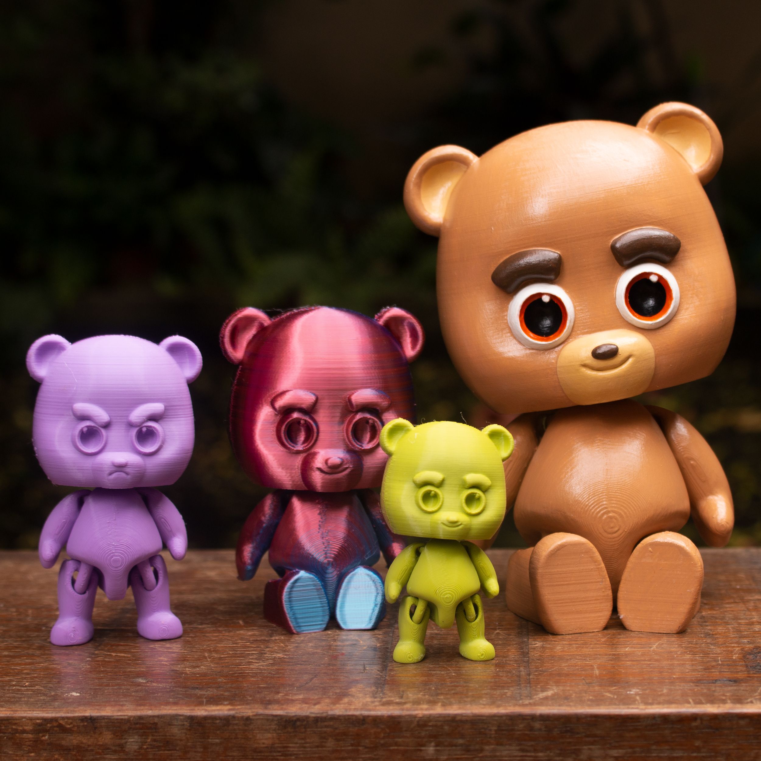 ANGRY/HAPPY TEDDY BEAR | 3D models download | Creality Cloud