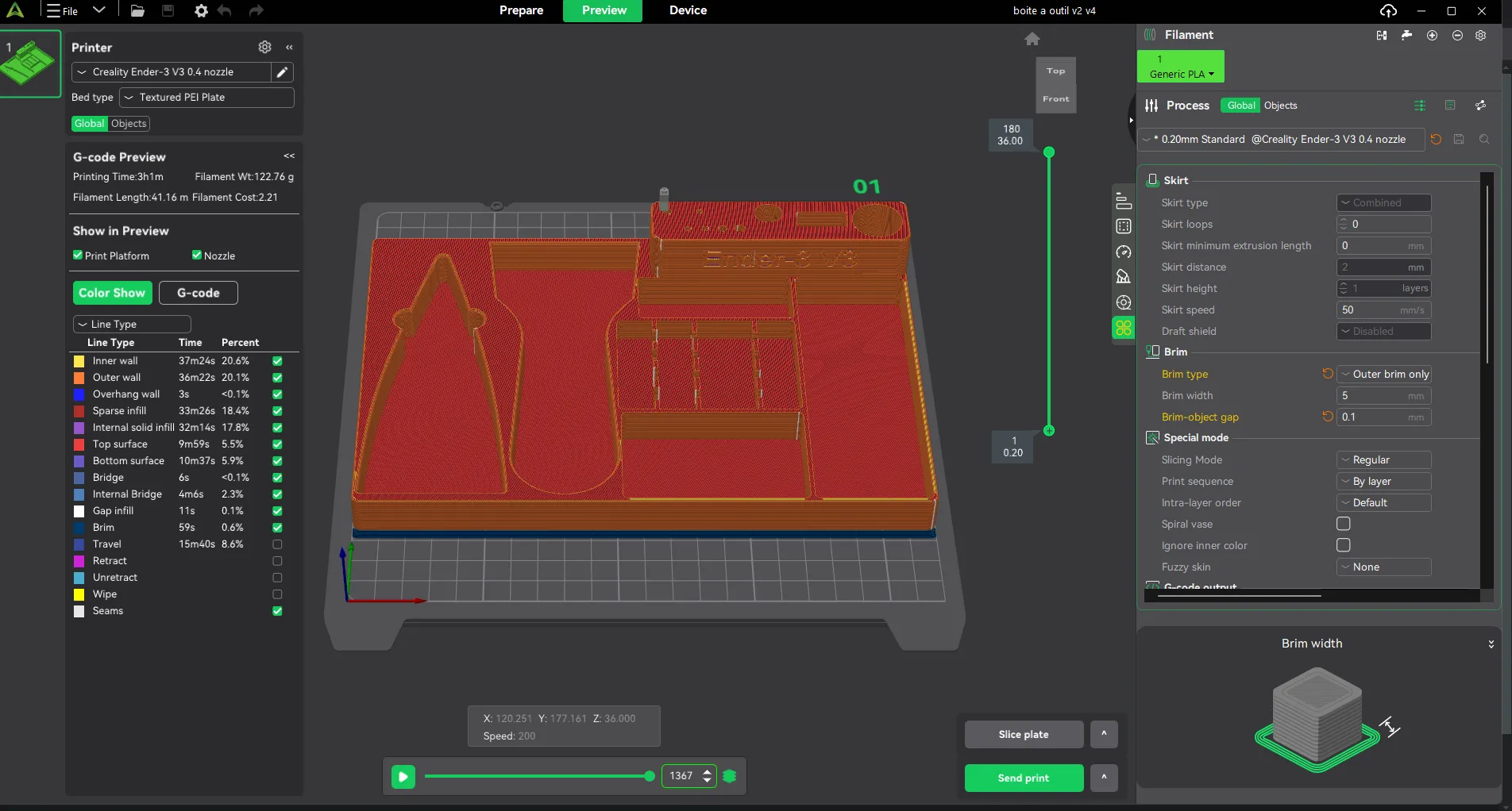 3D Printer Files | 3MF File | Boite à outil Ender 3 v3 2.4 | Creality Cloud