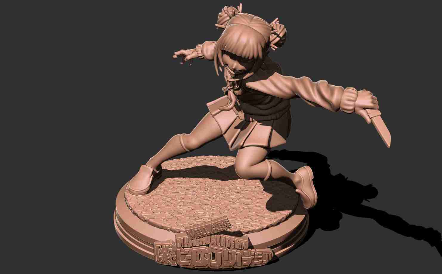Himiko Toga - My Hero academia 3D print model | 3D models download | Creality Cloud