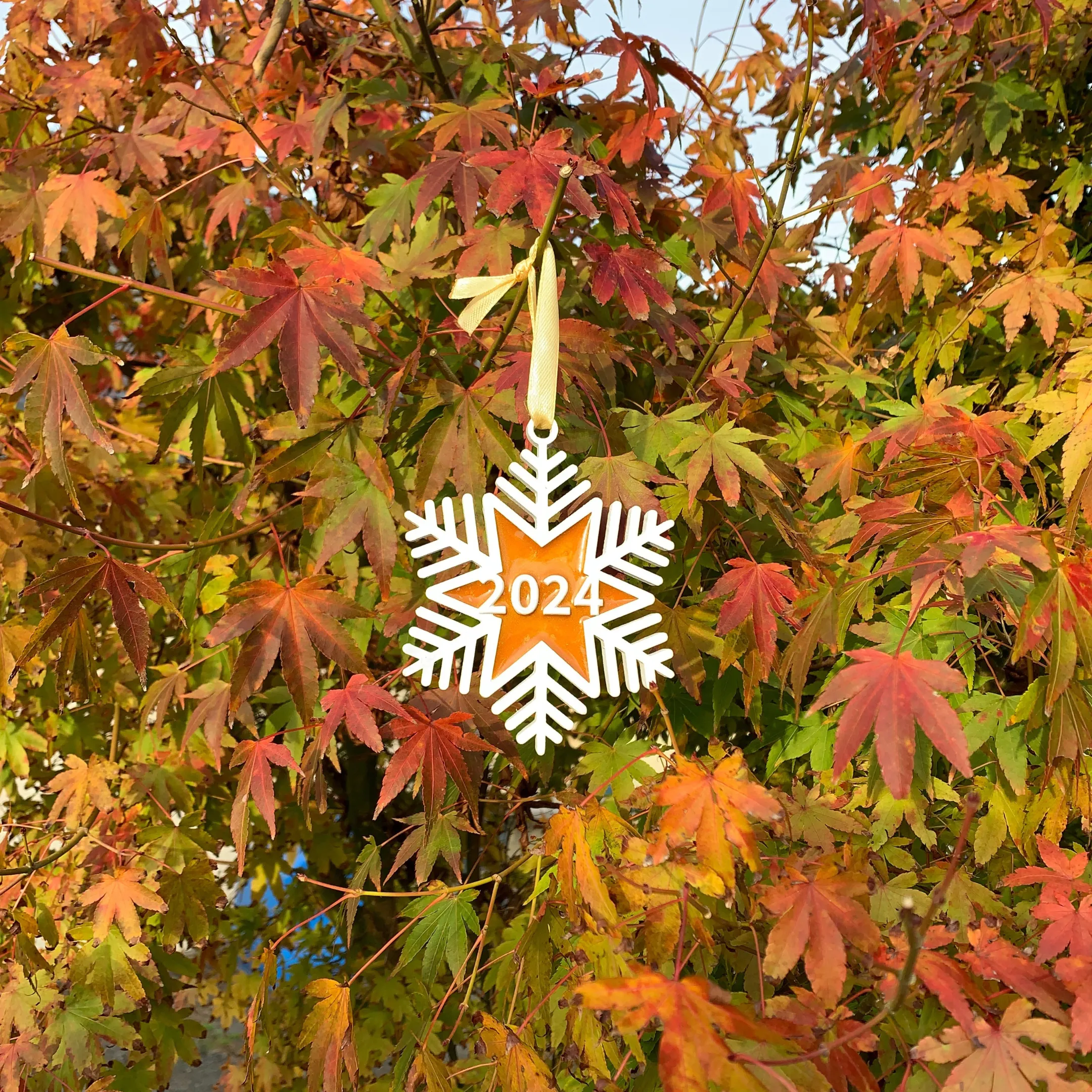 Home Decorations & Ornaments STL Download - Christmas Snowflake 2024 ...