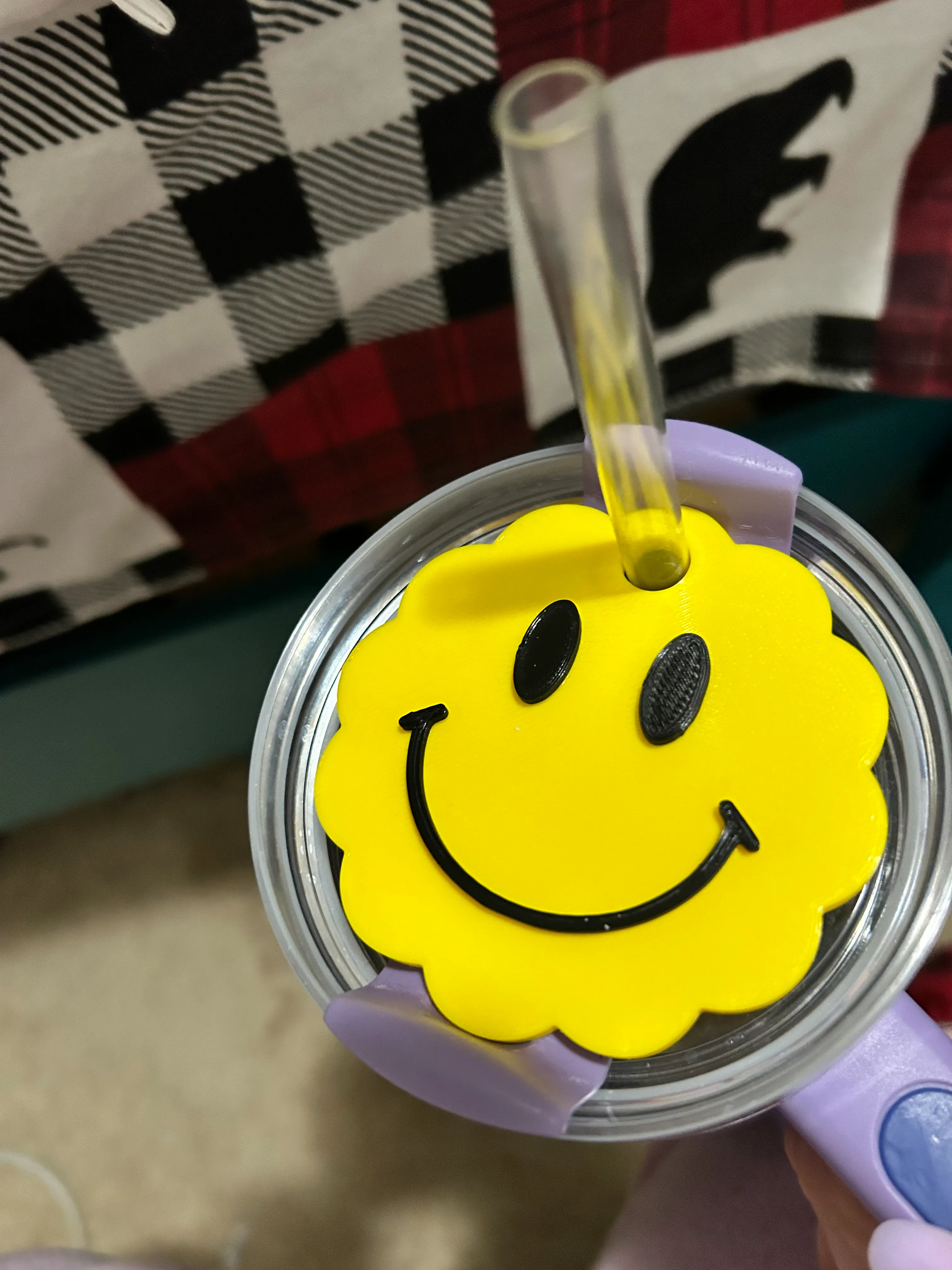 Home Decorations & Ornaments STL Download - Stanley Smile Lid Toppeer ...