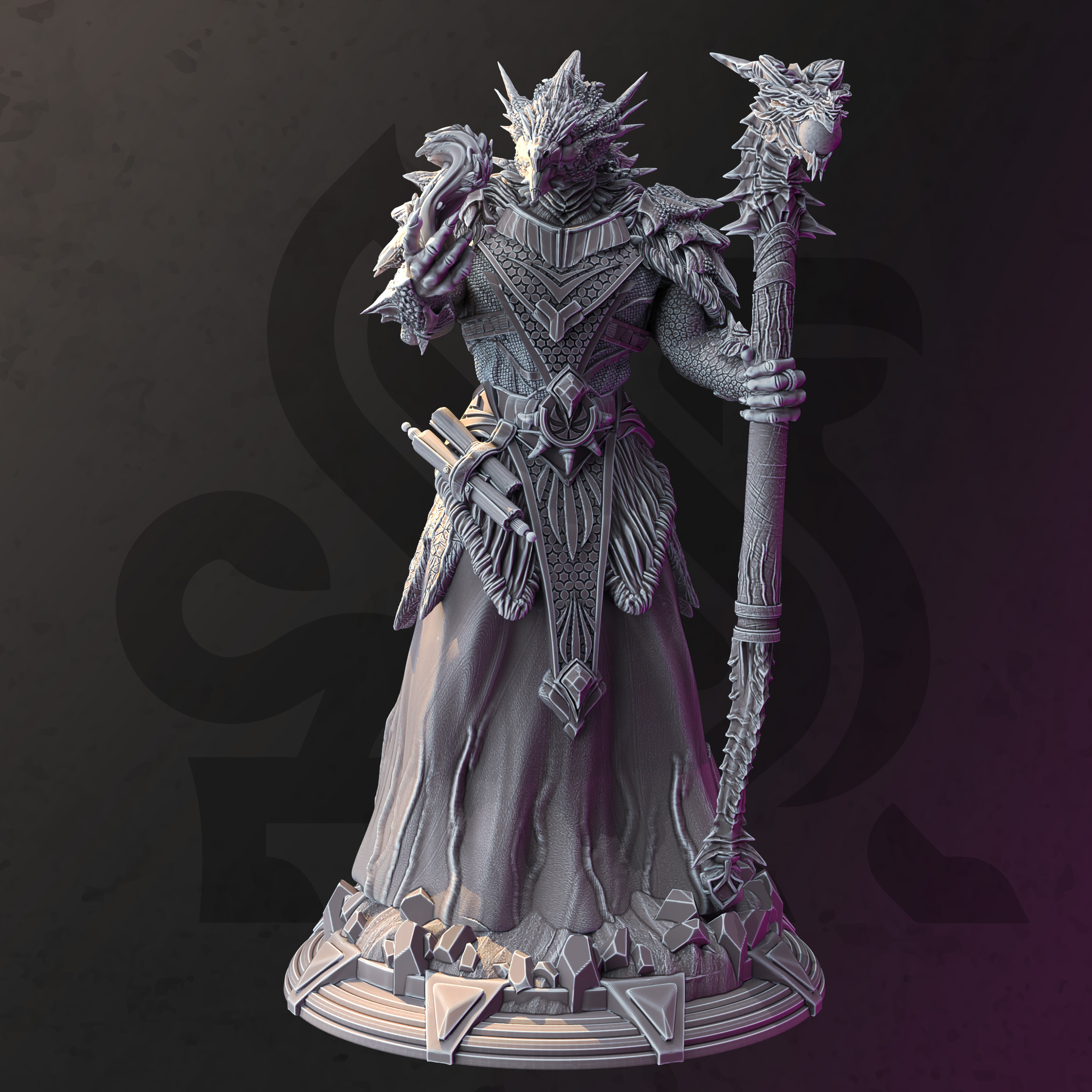Dragonborn Wild Sorcerer - Artizak | 3D models download | Creality Cloud